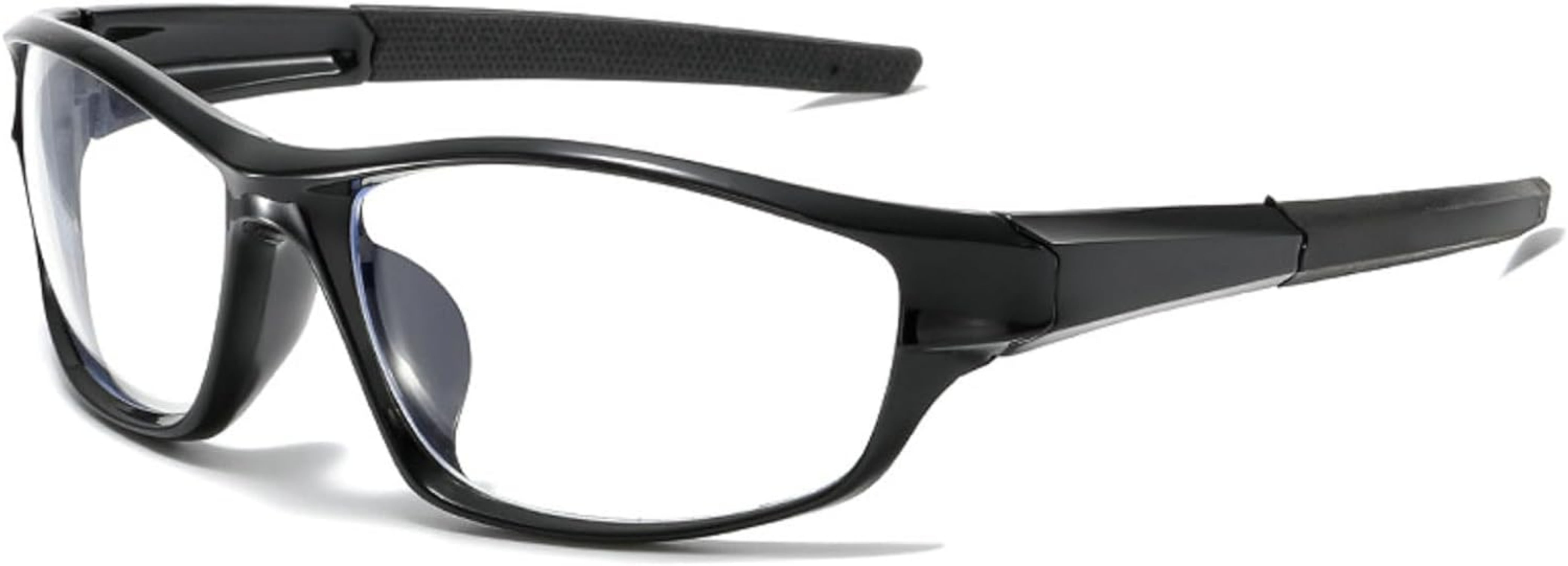 Wraparound full lens Safety Glasses with Readers Sport Magnifying ...