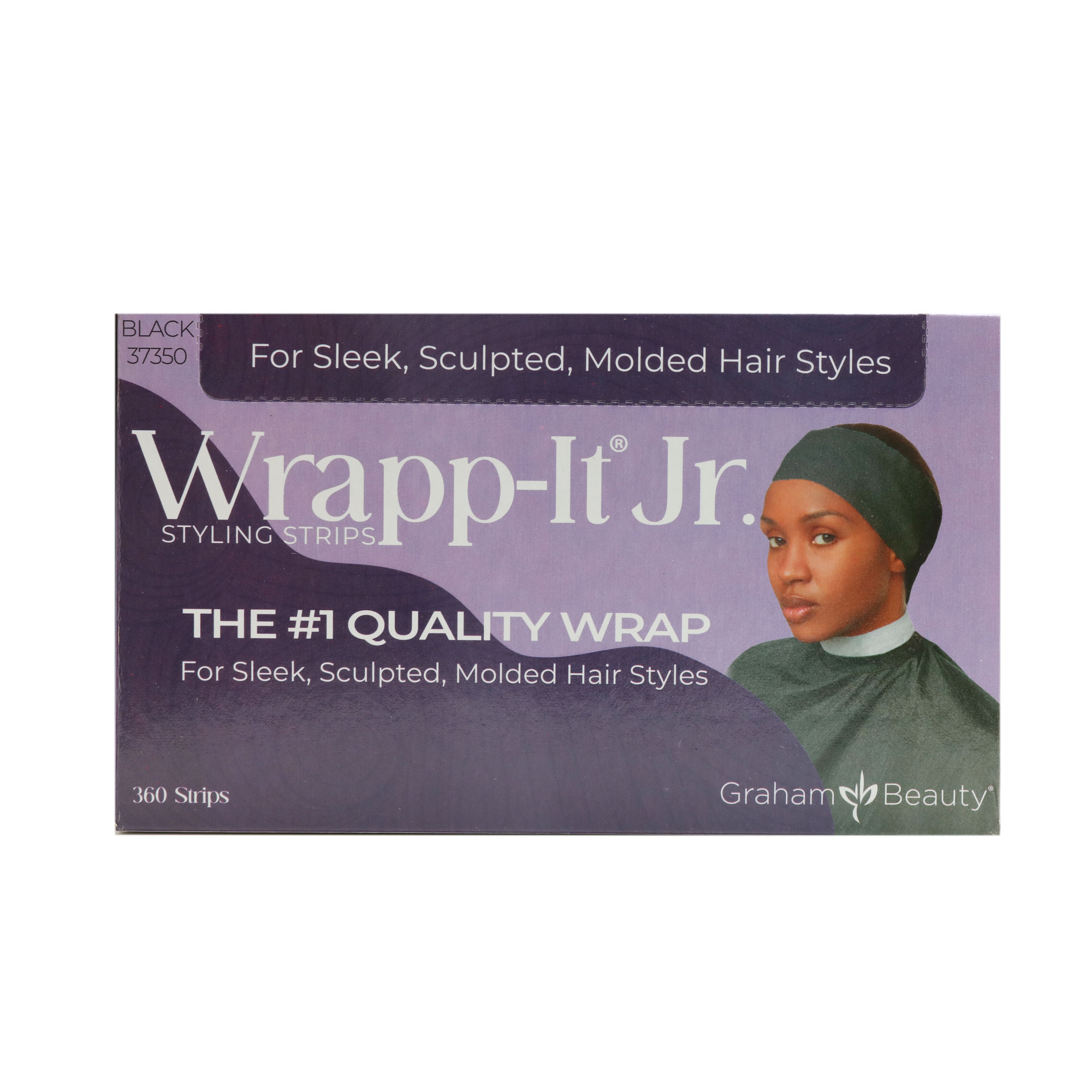 Wrapp It Jr Black, 360 Strips, Pack of 2 - Walmart.com