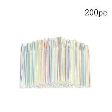 200 PCS Extended Straws Plastic,13 inch Straws,BPA-Free Drinking Straw ...