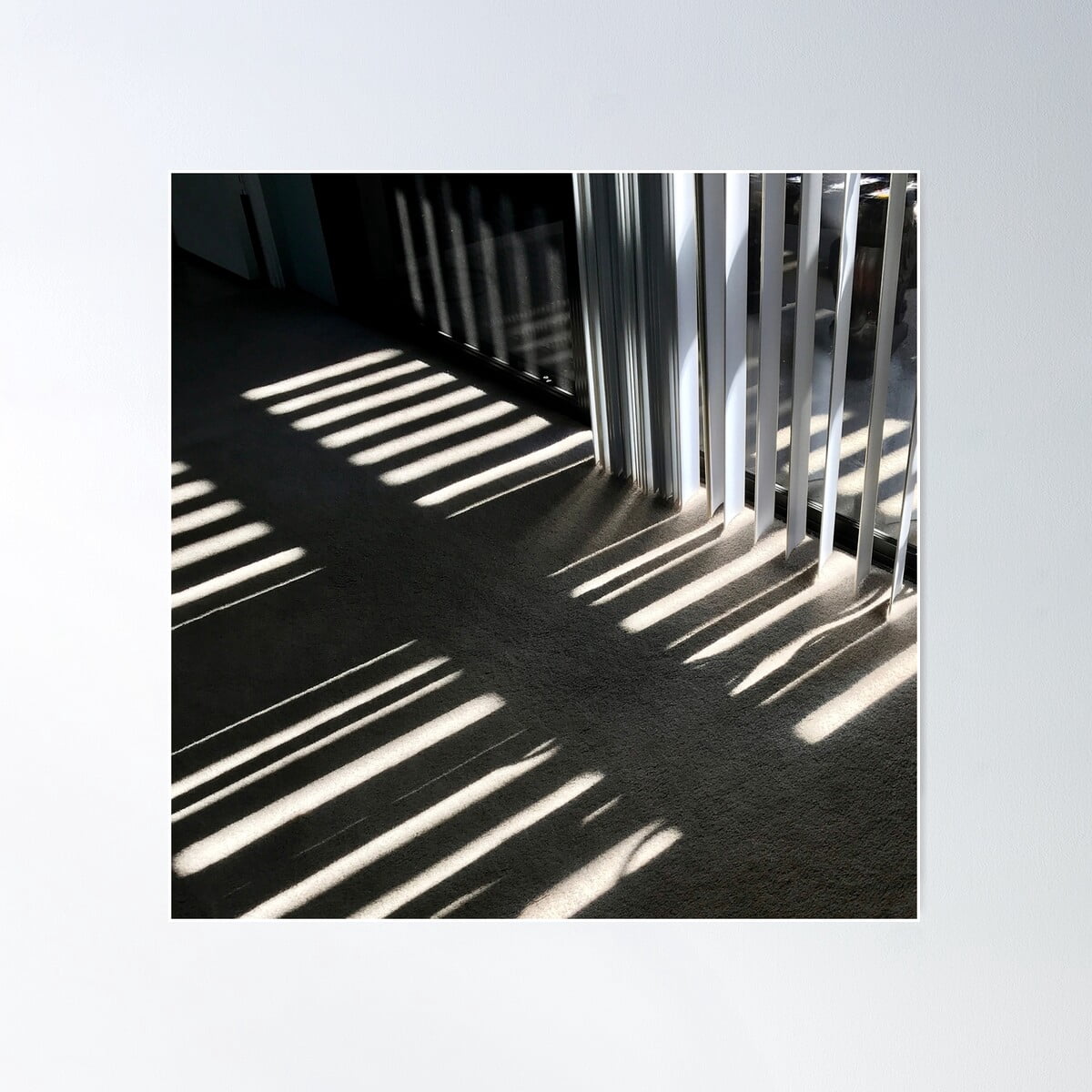Wrapped Only In Dark Shadows: Modern Art Photo Poster Wall Art, Modern ...