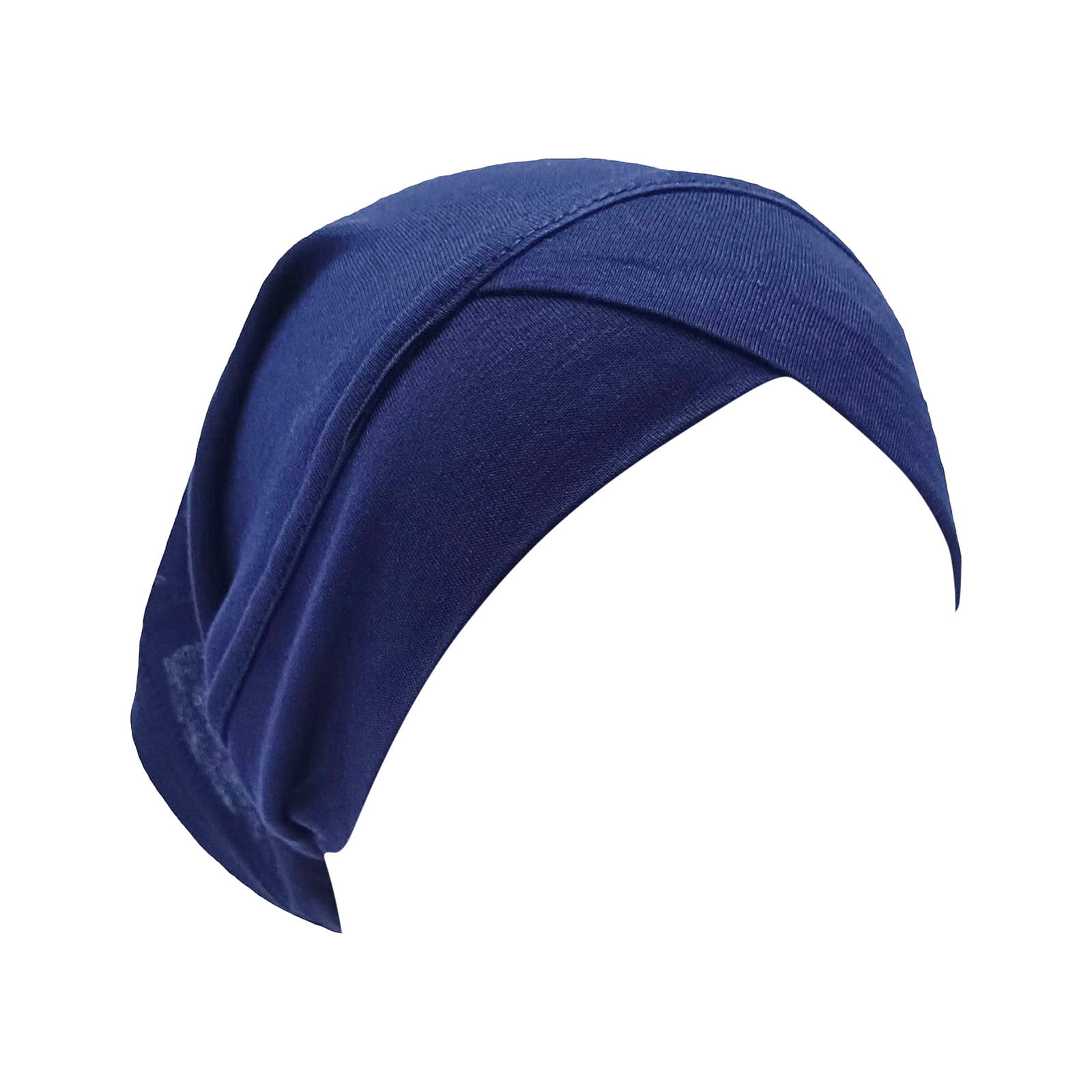 Wrapped Turban Cap Beanie Cover Cap for Women Hair Loss Pre Tied ...