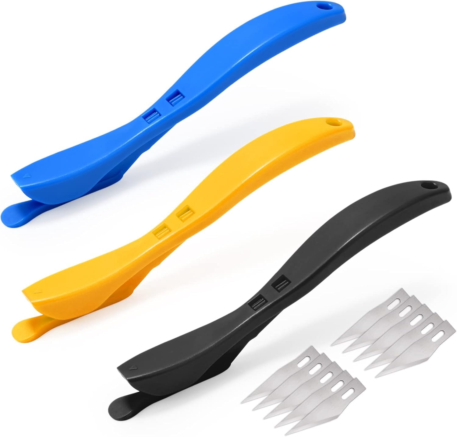 Wrapping Paper Cutter 3PCS Gift Wrap Cutter,Concealed Blade Safety ...