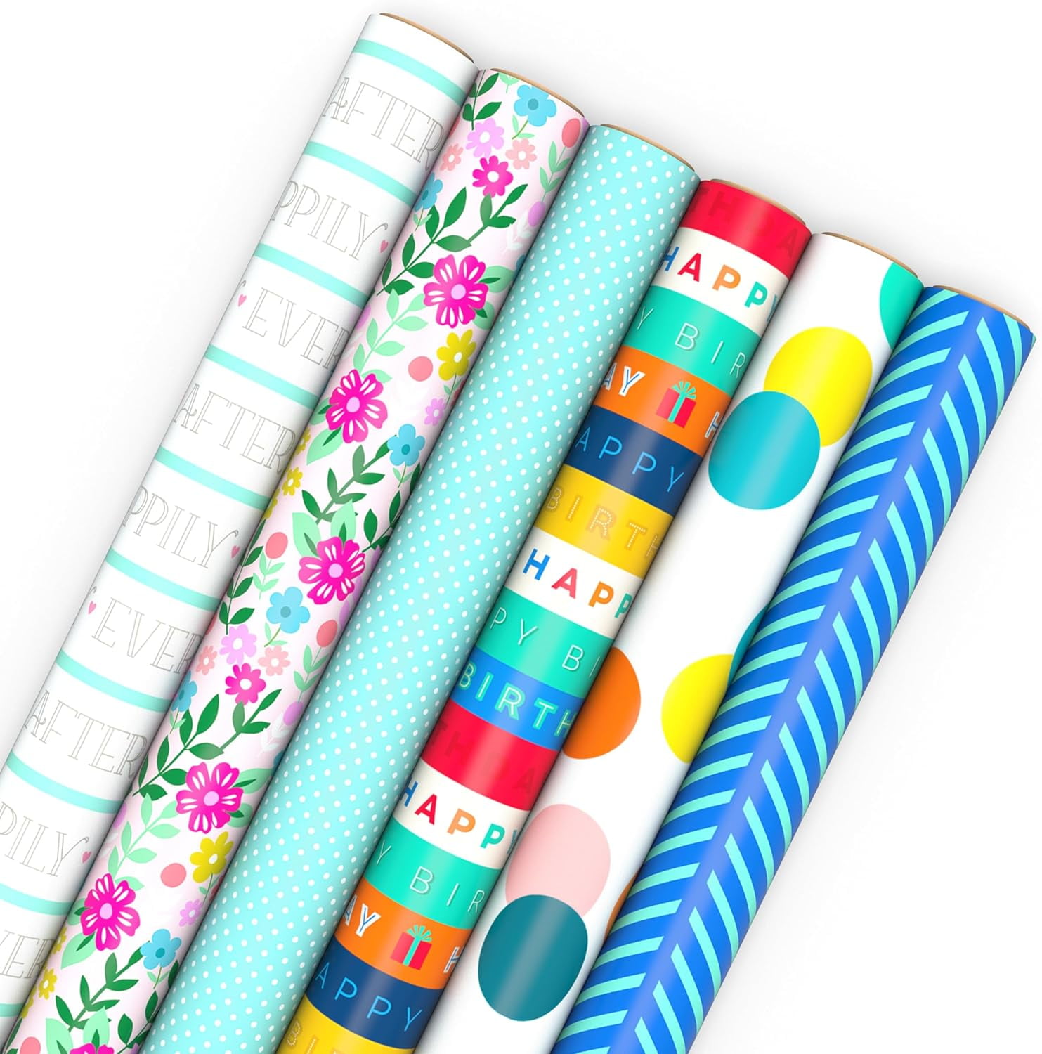 Wrapping Paper Rolls for Graduation, Birthday, Wedding, Baby Shower ...