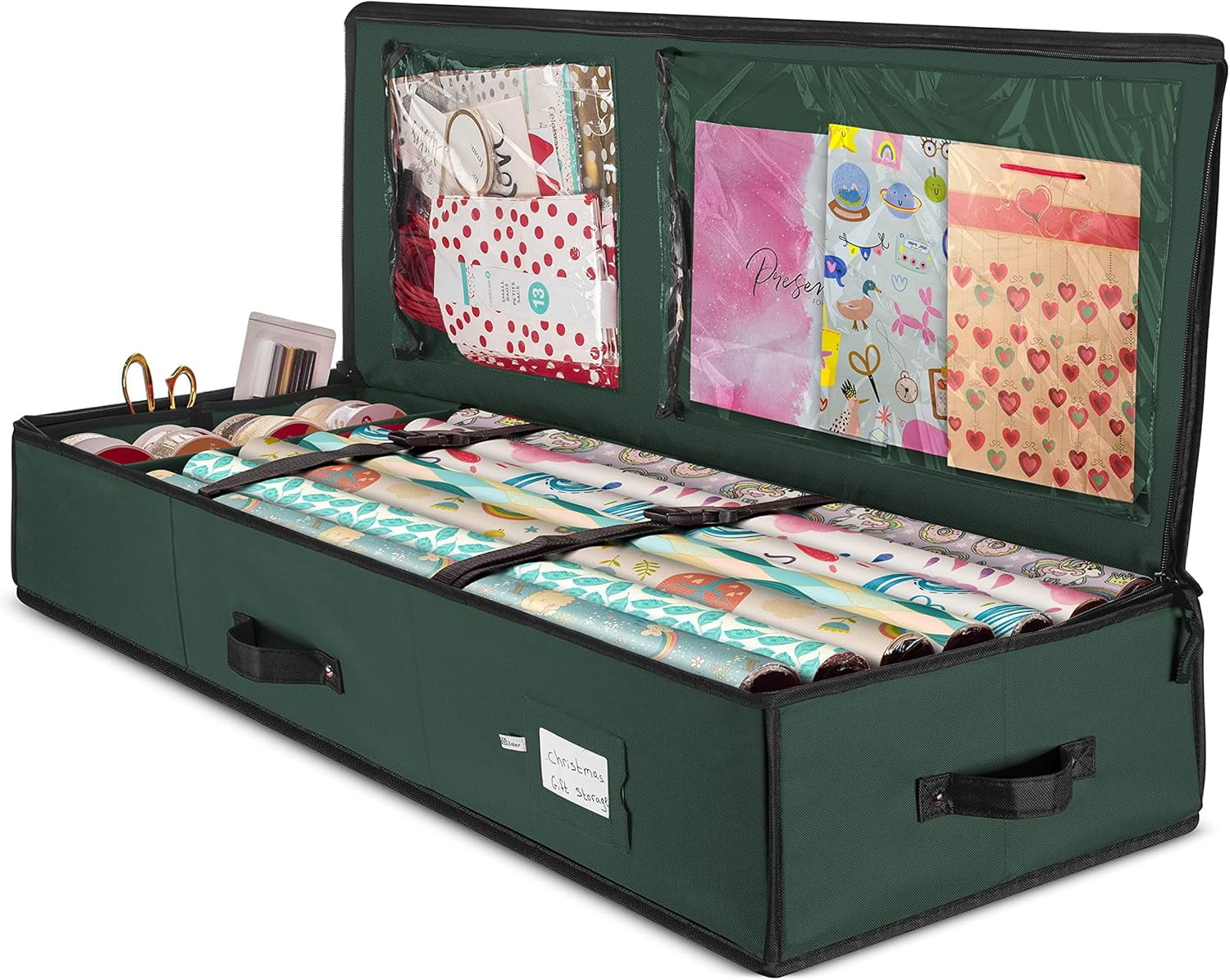 Wrapping Paper Storage Containers - 40 Inch Gift Wrapping Organizer ...
