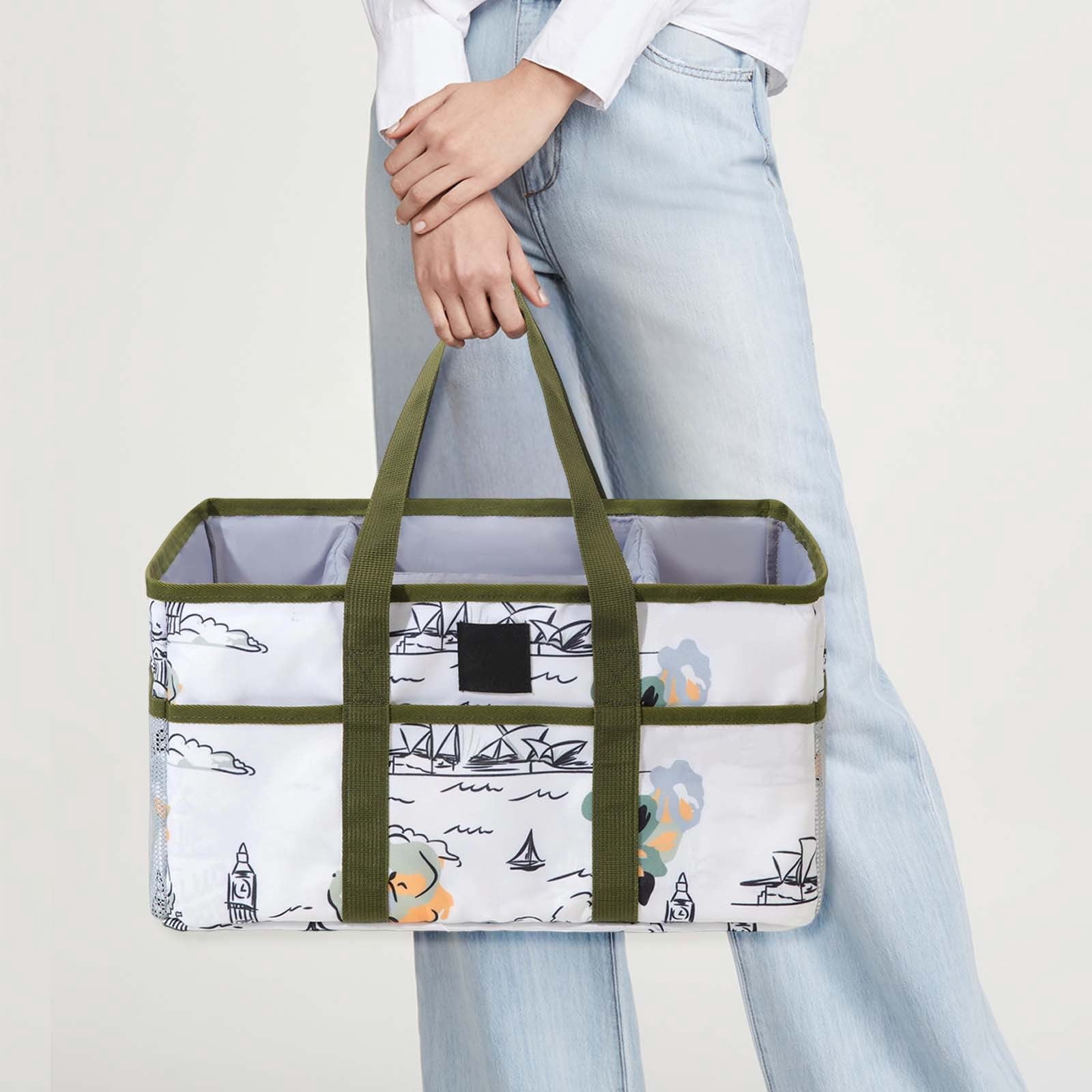 Wrapping Table Organizer Baby Caddy Wrapping Bag Large Folding Bag ...