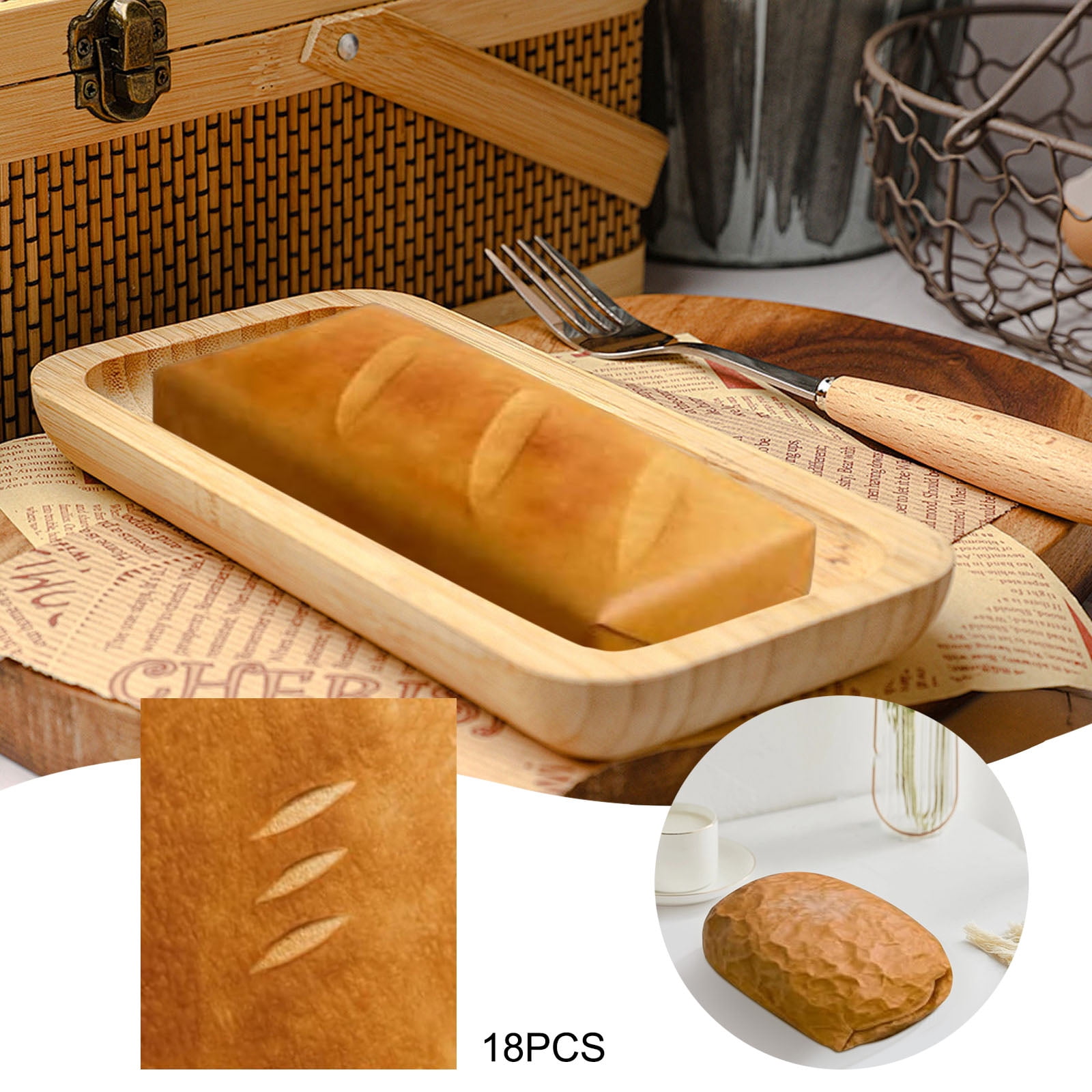 Wraps for Food,Bread Shape Gift Wrapping Paper,For Homemade Loaf Kraft ...