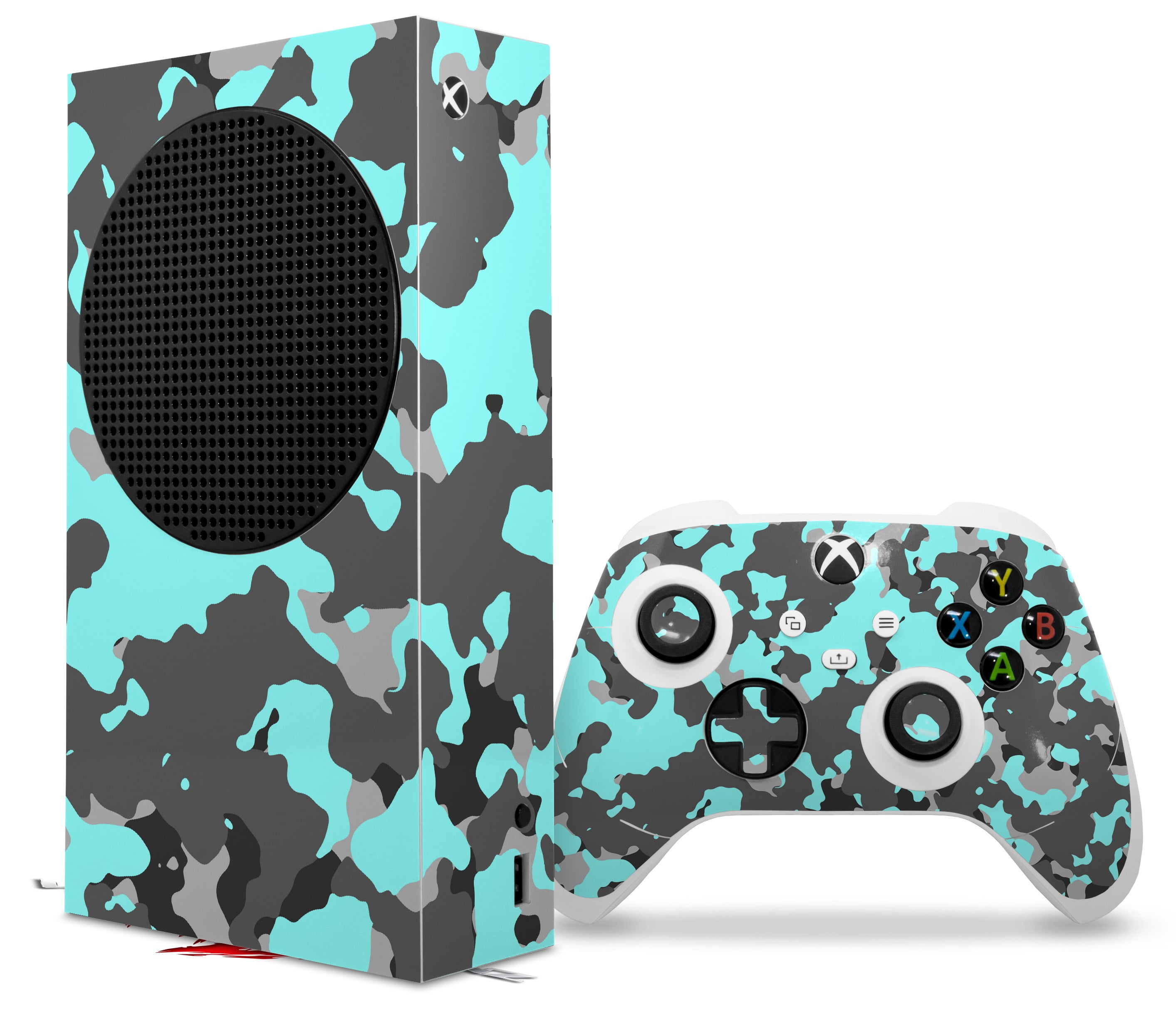 WraptorSkinz Skin Wrap compatible with the 2020 XBOX Series S Console ...