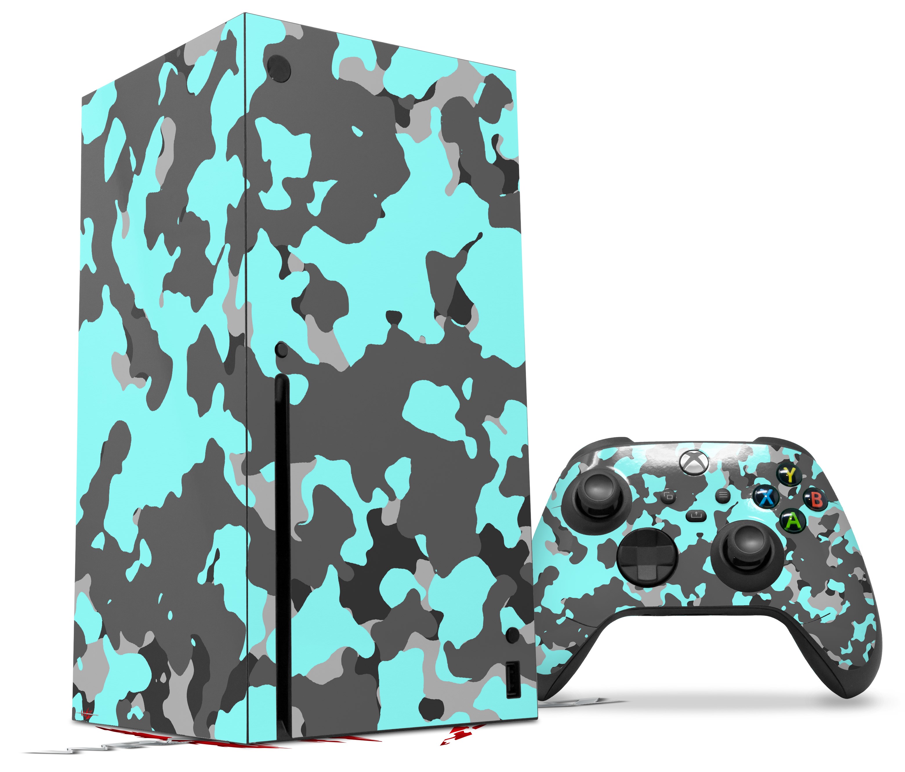 WraptorSkinz Skin Wrap compatible with the 2020 XBOX Series X Console ...