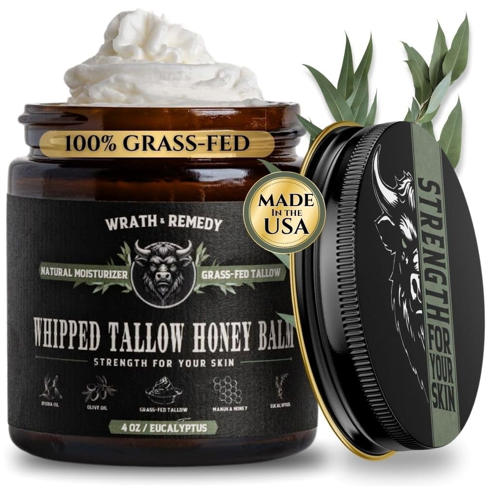 Wrath & Remedy Handmade HMF23 Whipped Organic Beef Tallow 4 OZ ...
