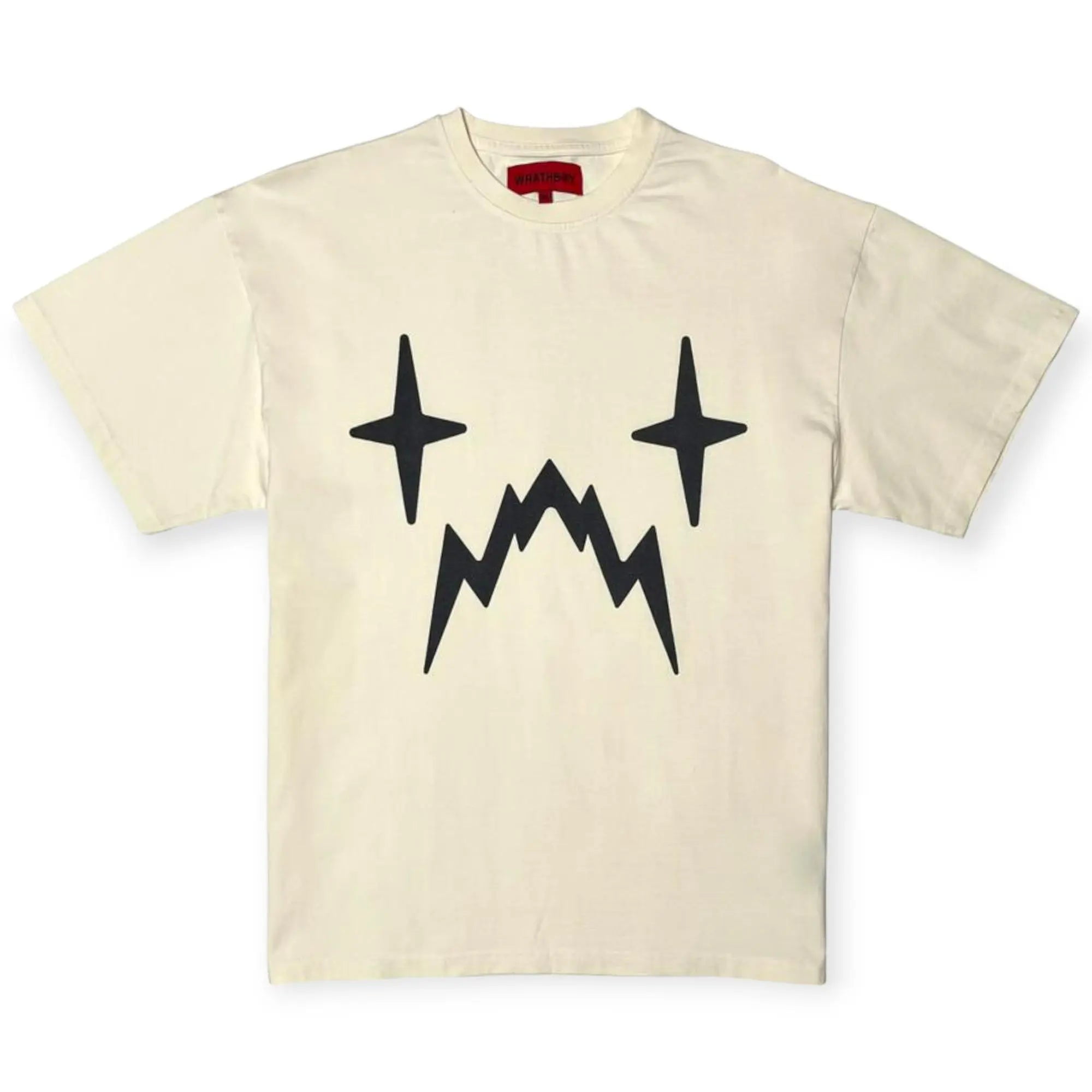 Wrathboy Men Ghost Face T-shirt (Off White) - Walmart.com