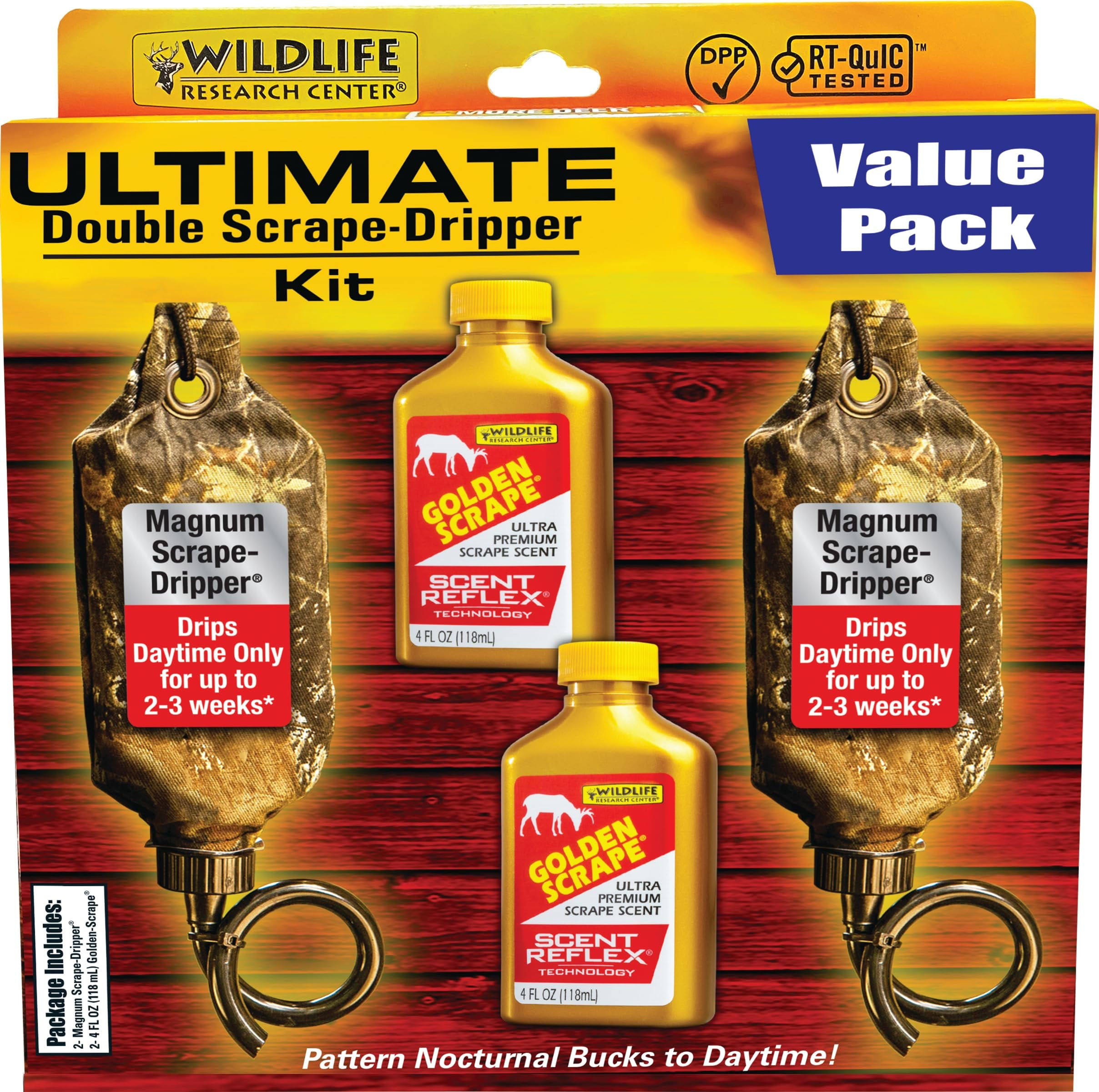 Free Shipping! Wrc Deer Lure Golden Scrape/ - Scrape Dripper Double ...