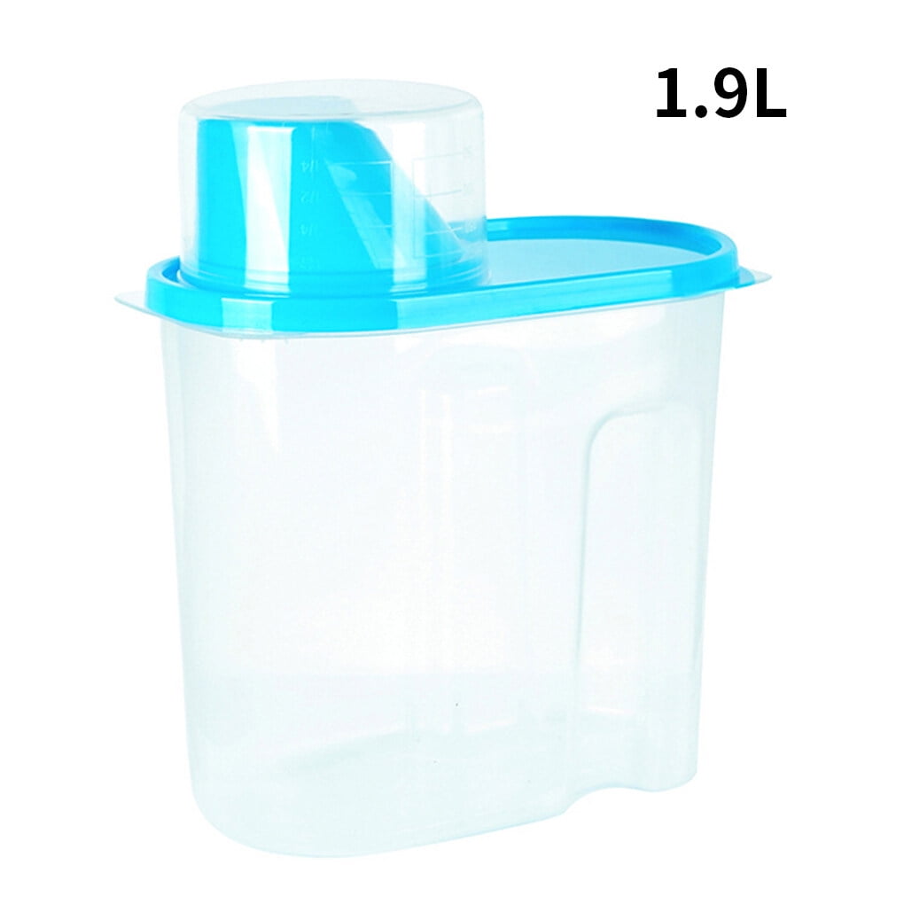 Wrea 1.9L Food Storage Box Plastic Sealpot Container Pantry Organizer ...