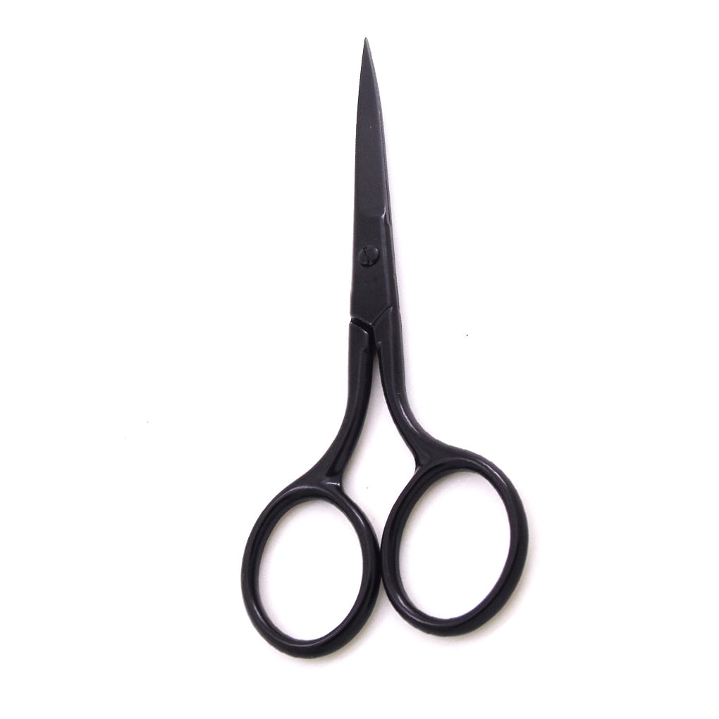 Wrea 9.2CM Small Straight Tip Eyebrow Trimming Scissors Stainless Steel ...
