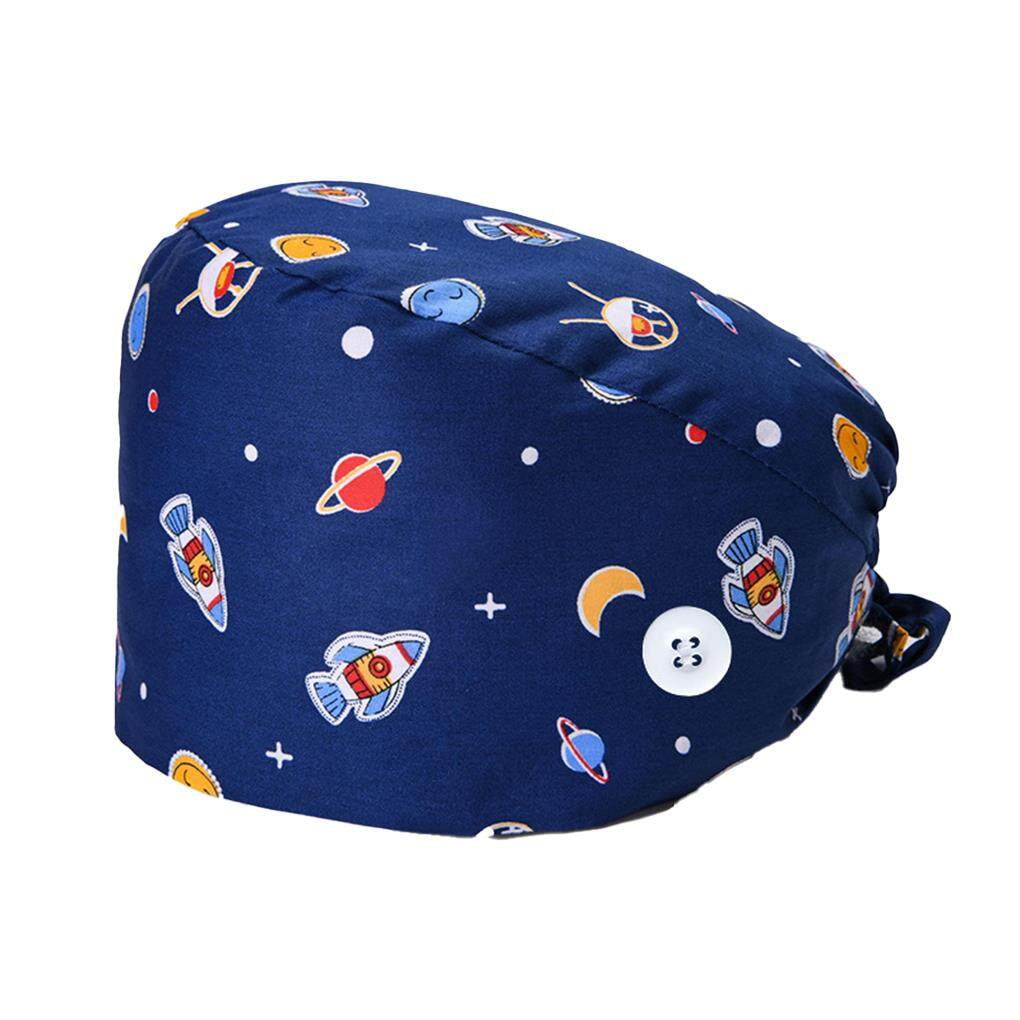 Wrea Cotton Operating Hats Nurses Gourd-shaped Dull Polish Assorted ...