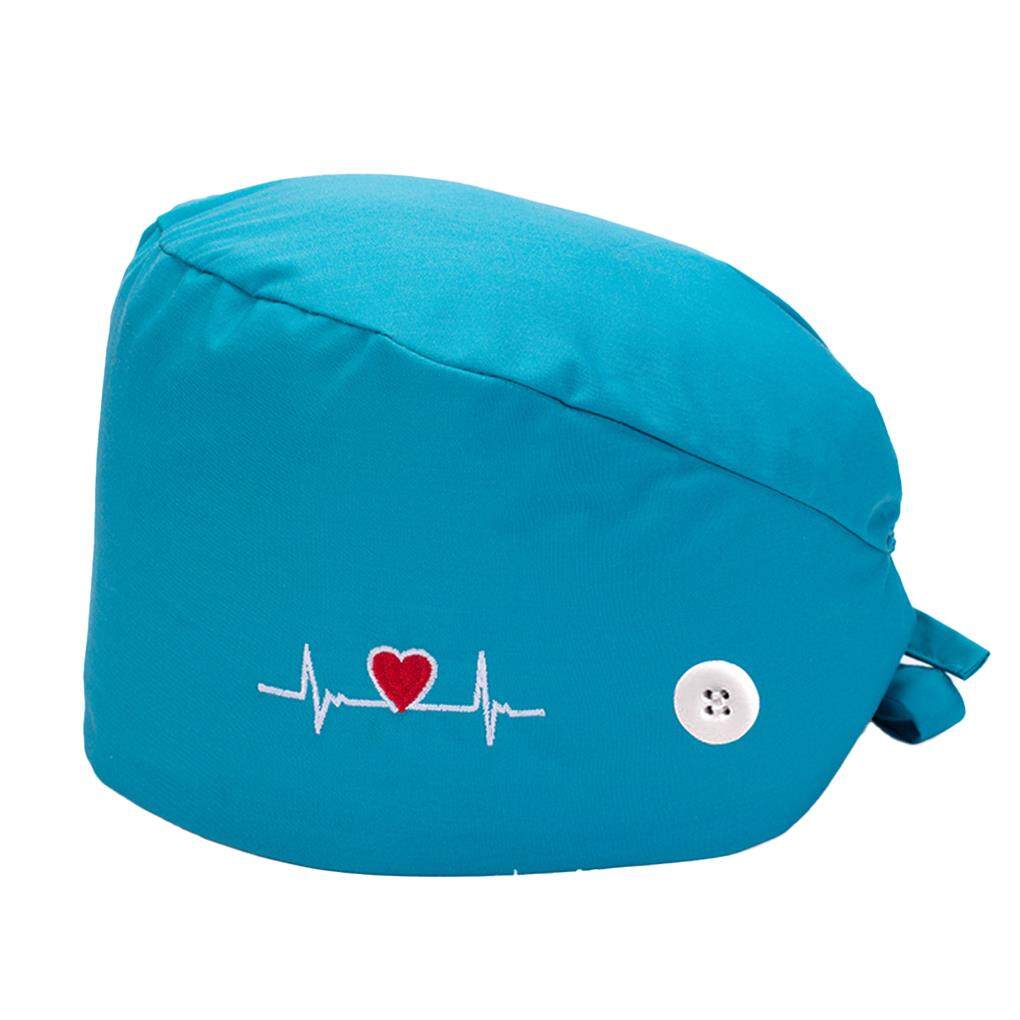 Wrea Cotton Operating Hats Nurses Gourd-shaped Dull Polish Assorted ...