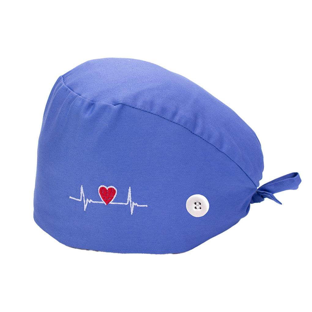 Wrea Cotton Operating Hats Nurses Gourd-shaped Dull Polish Assorted ...