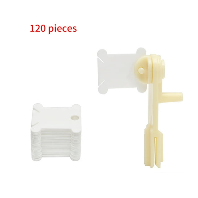 Wrea Plastic Floss Bobbin Floss Winder for Embroidery Floss Organizer ...