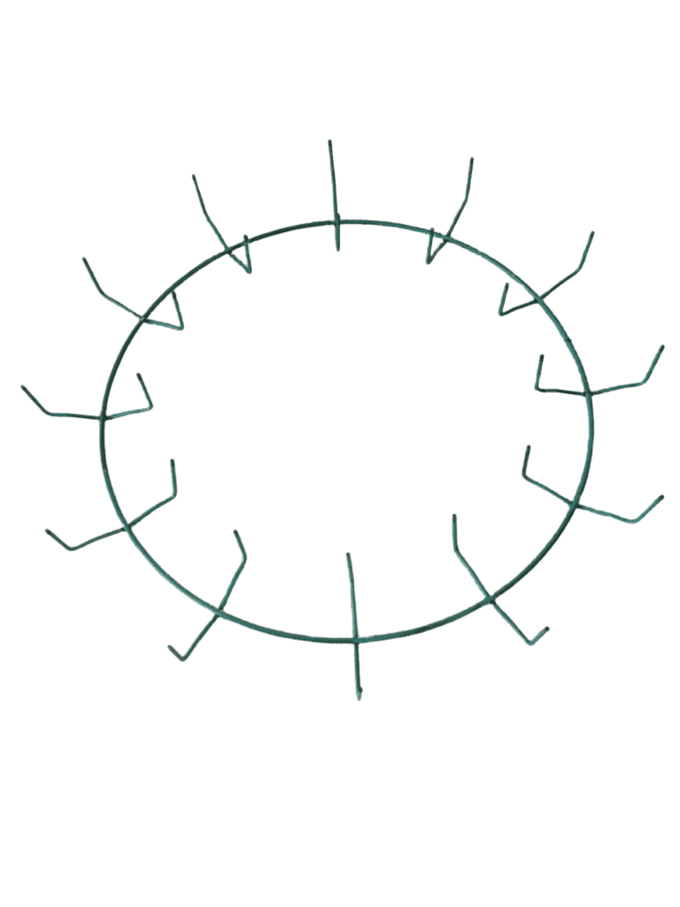 Wreath Form, 12 Inch Clamp Wreath Form (Qty. 10) Christmas Wreath Form ...