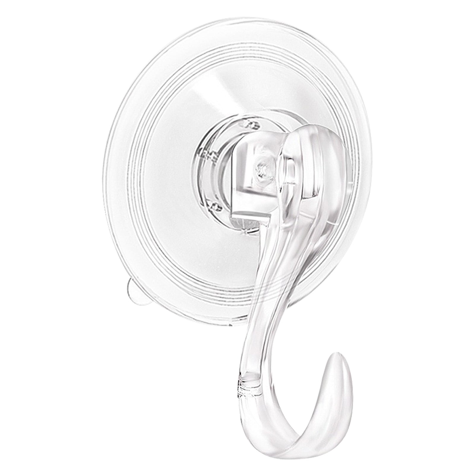 Cwcwfhzh Wreath Hanger, Clear Suction Cup Hook, 22 LB Removable Heavy ...