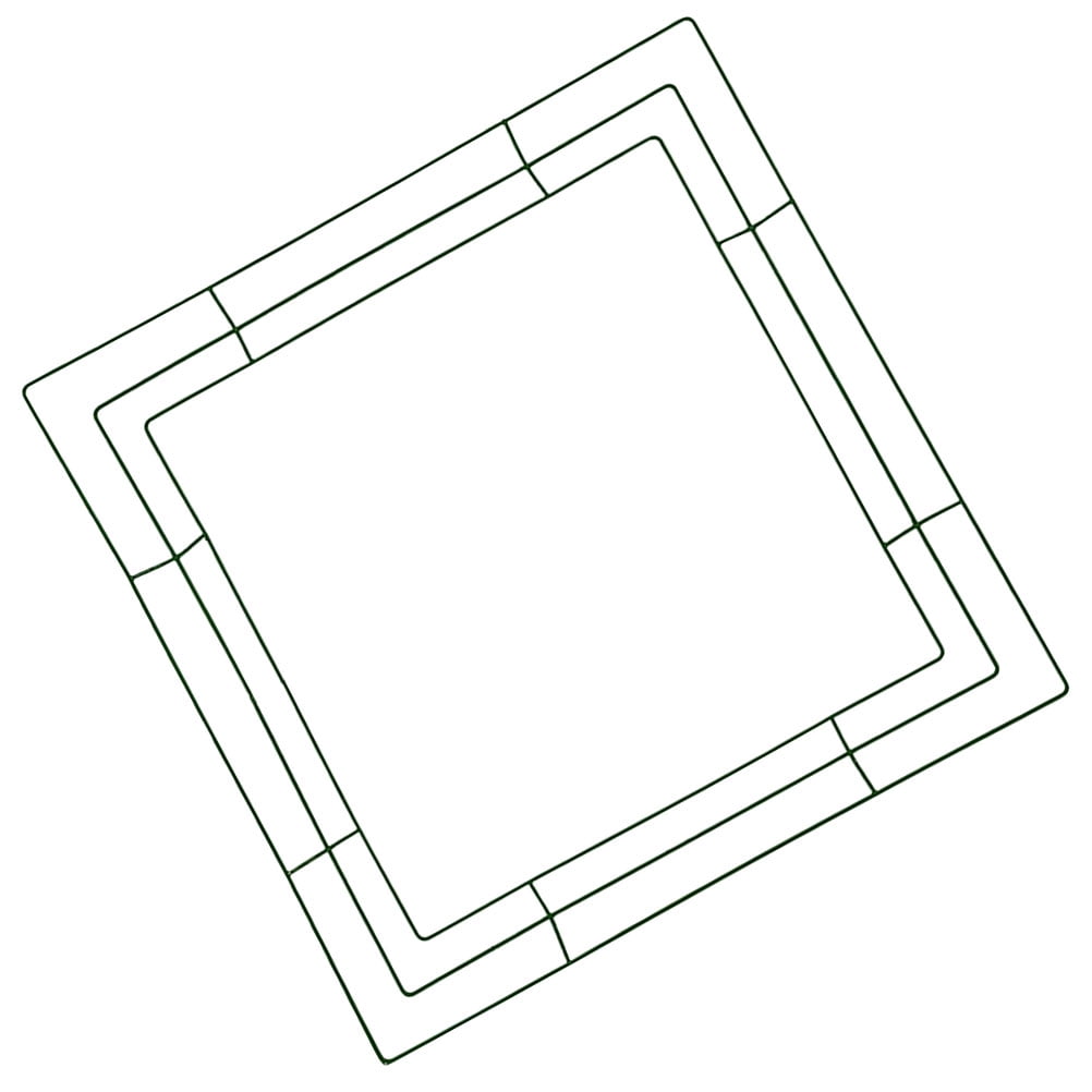 Wreath Making Tool DIY Flower Garlands Frame The Wire Green - Walmart.com