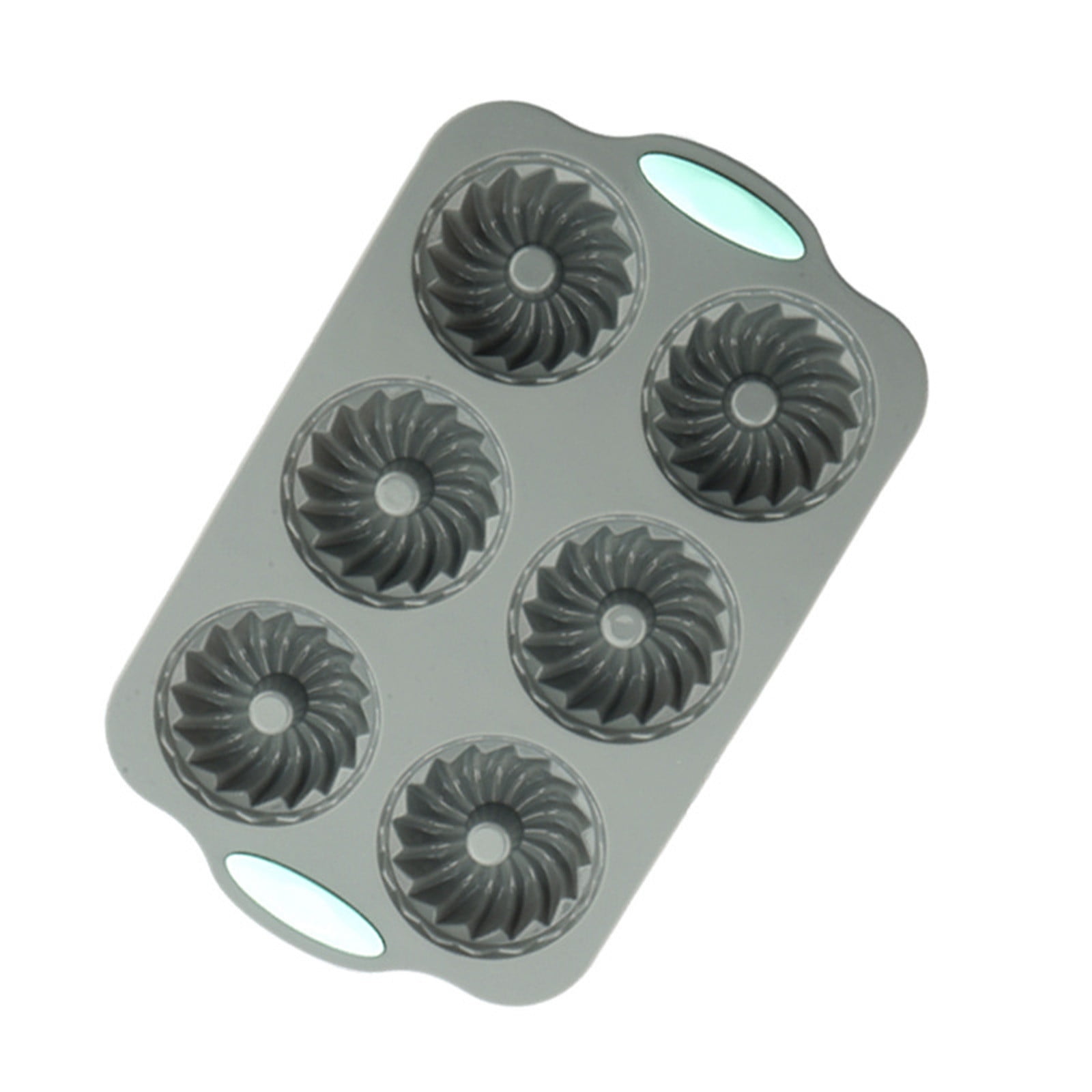 Wreath-Shaped Silicone Cake Mold for Holiday Baking – High-Temperature ...