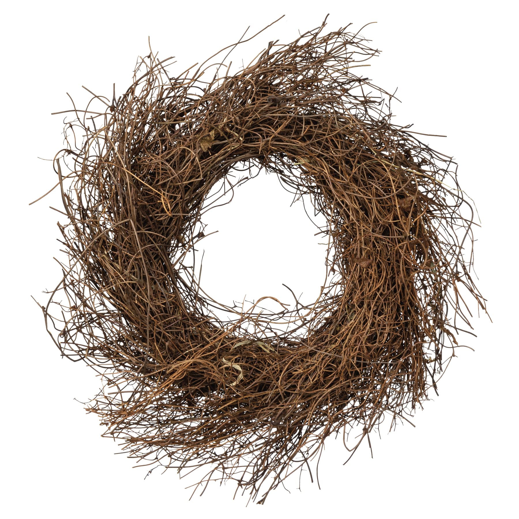 Small Natural Angel Vine Decorative Wreath 9 Inch Diameter - Walmart.com