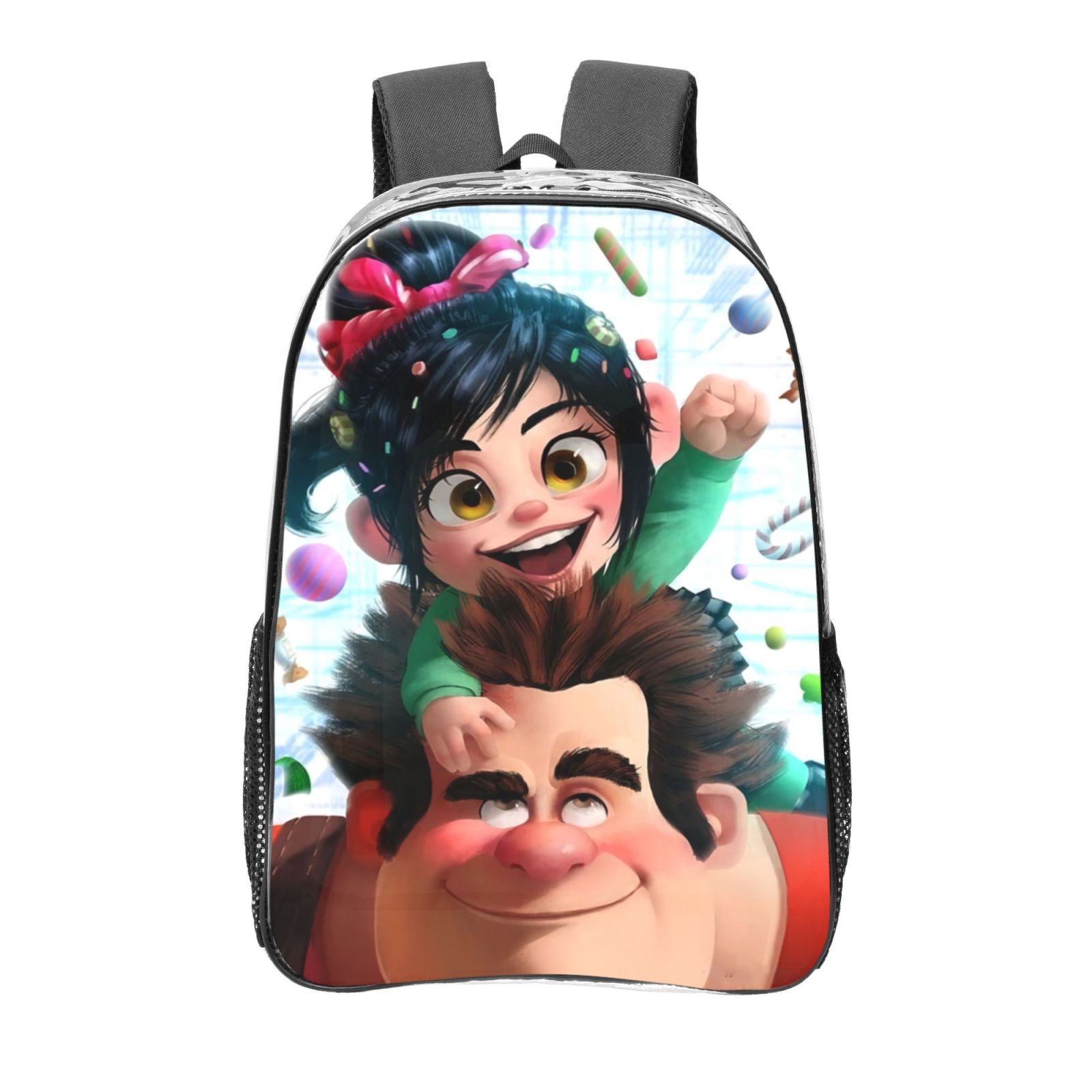 Wreck-It Ralph Clear Backpack 16 Inch Large Capacity PVC Transparent ...