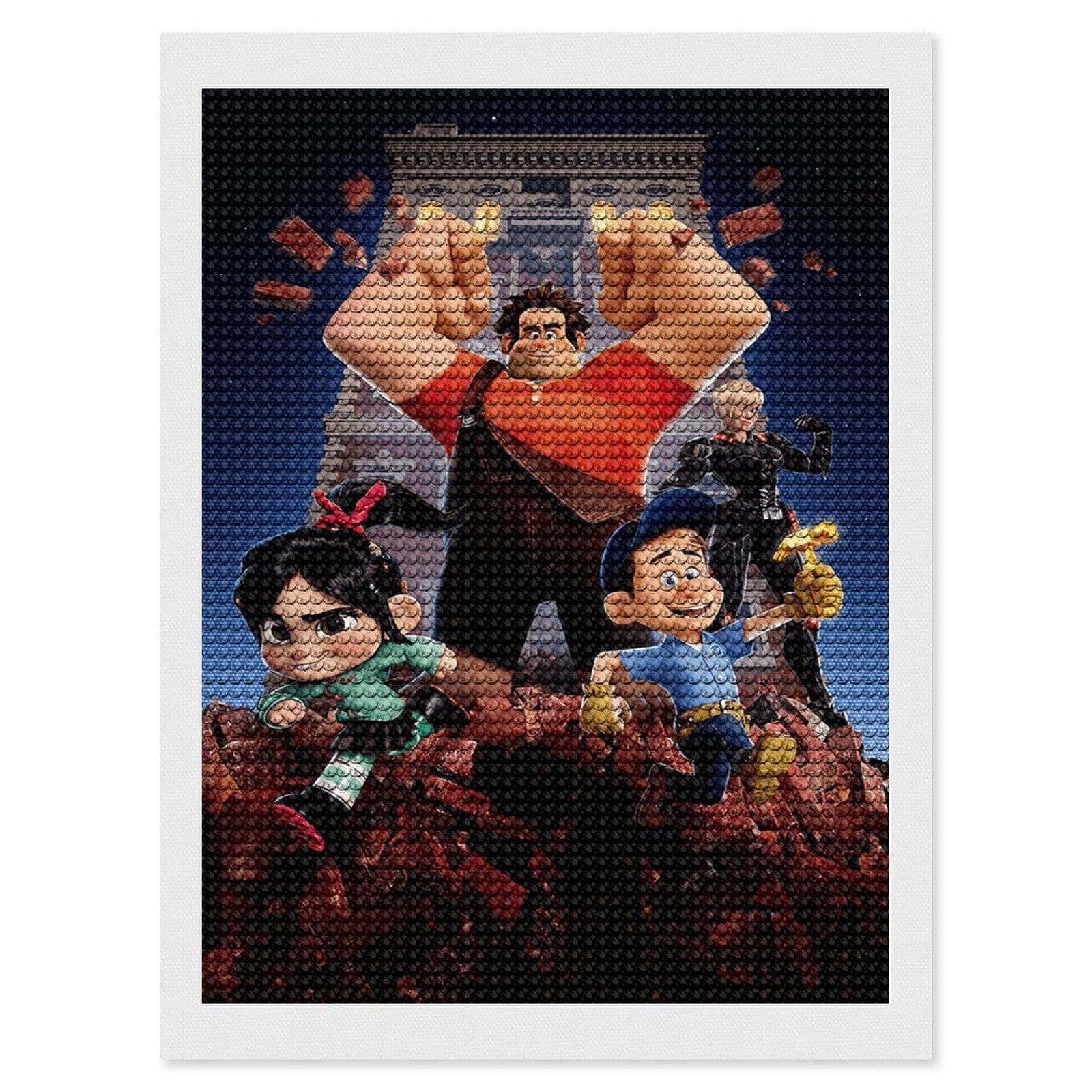 Wreck-It Ralph Diamond Art Kits for Adults 5D Diamond Art Kit Paint by ...