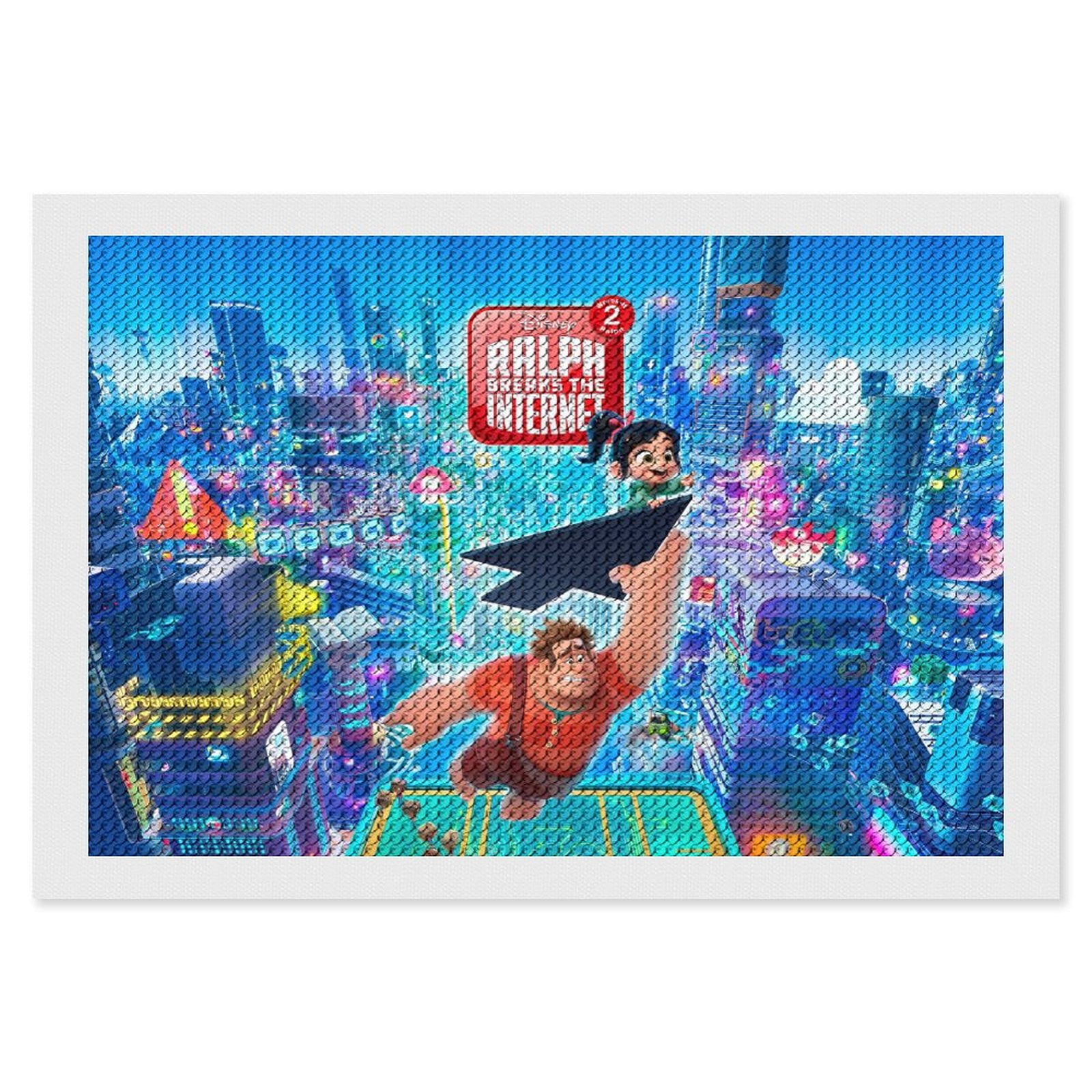 Wreck-It Ralph Diamond Art Kits for Adults 5D Diamond Art Kit Paint by ...