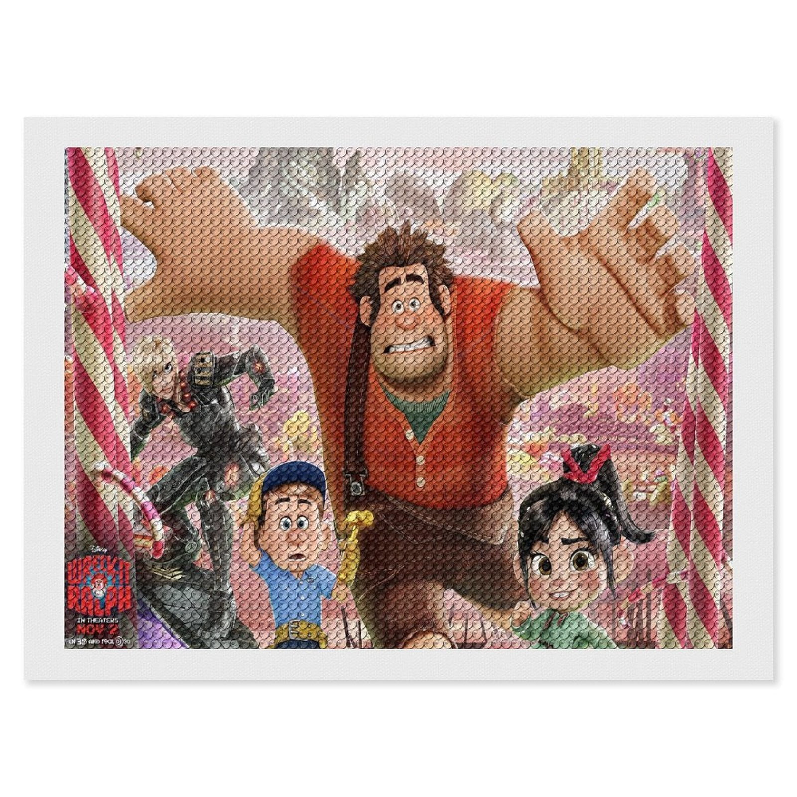 Wreck-It Ralph Diamond Art Kits for Adults 5D Diamond Art Kit Paint by ...