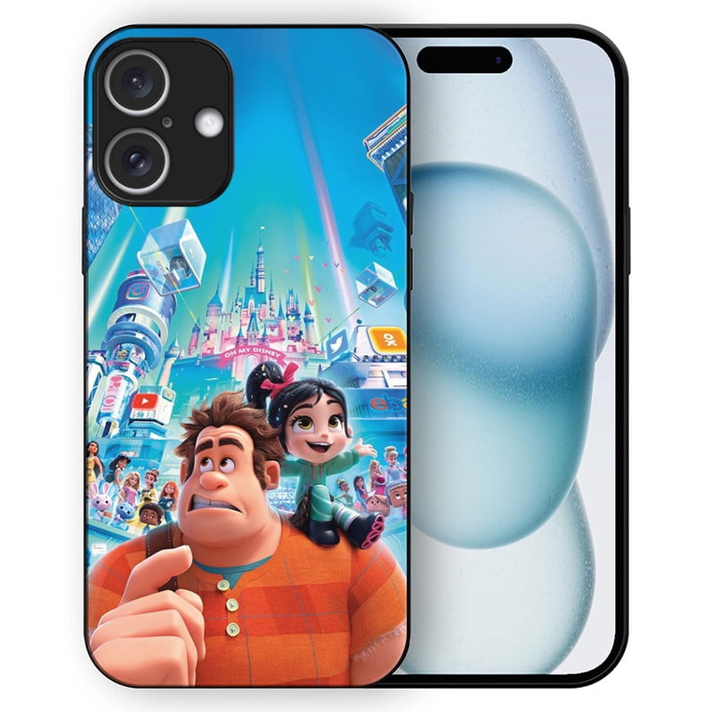 Wreck It Ralph Fan Phone Case,featuring a collage-style print of Wreck ...