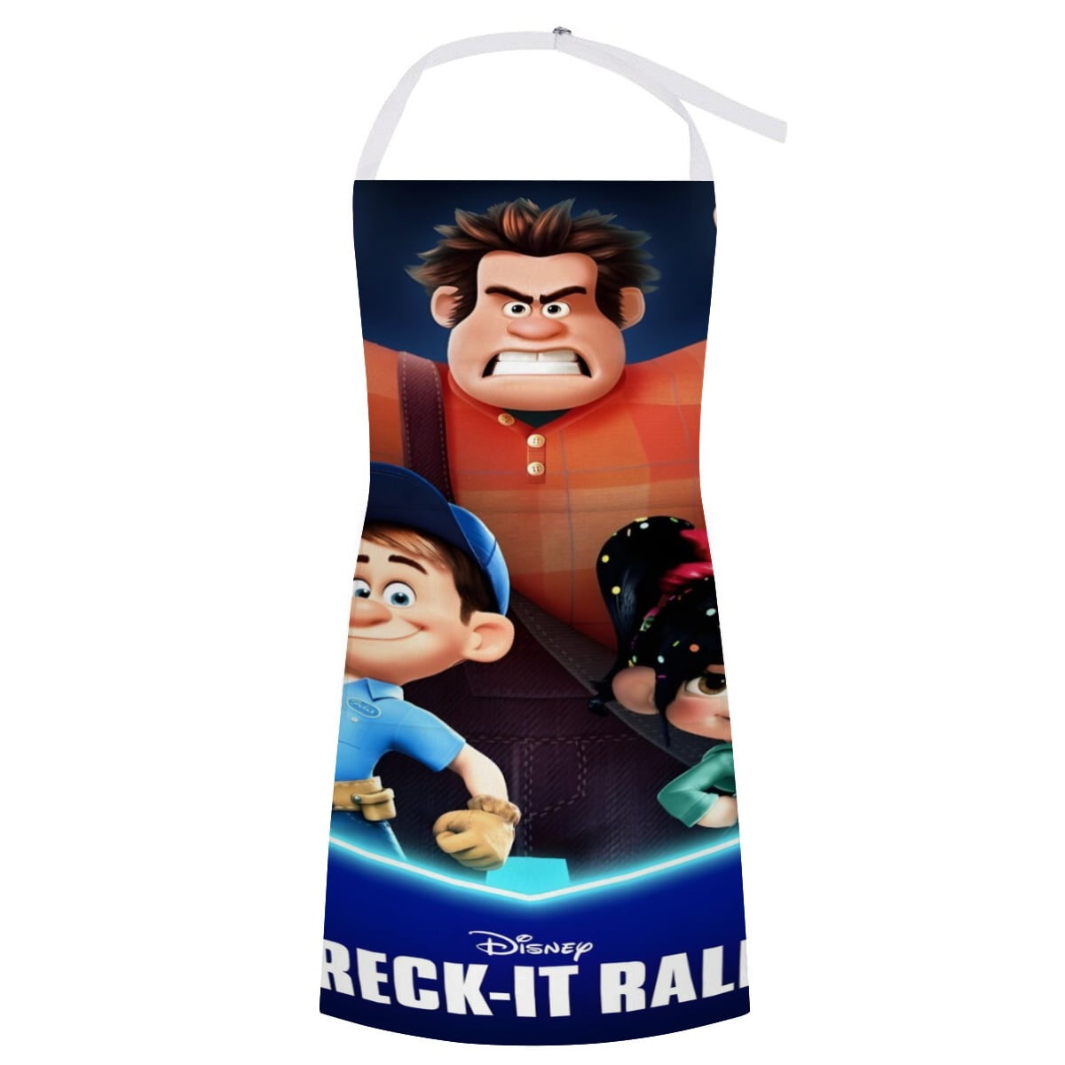 Wreck-It Ralph apron has an iconic print, is durable and adjustable ...