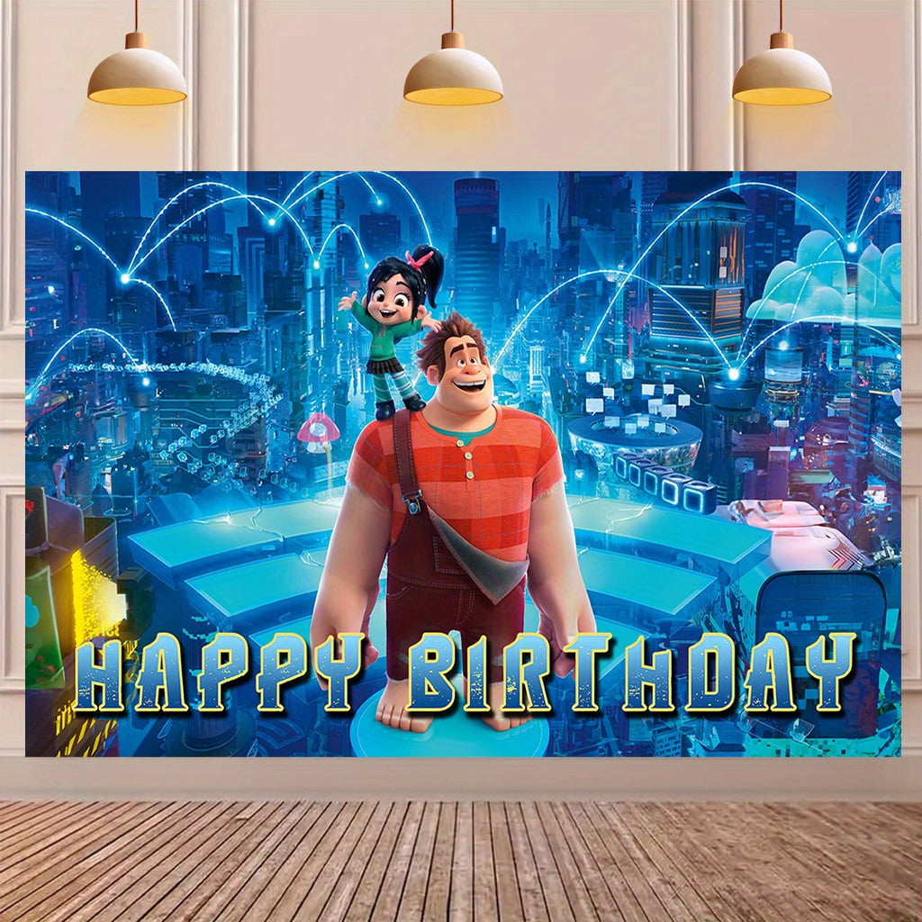 Wreck-It RalphParty Decorations Wreck-It Ralph Happy Birthday Party ...