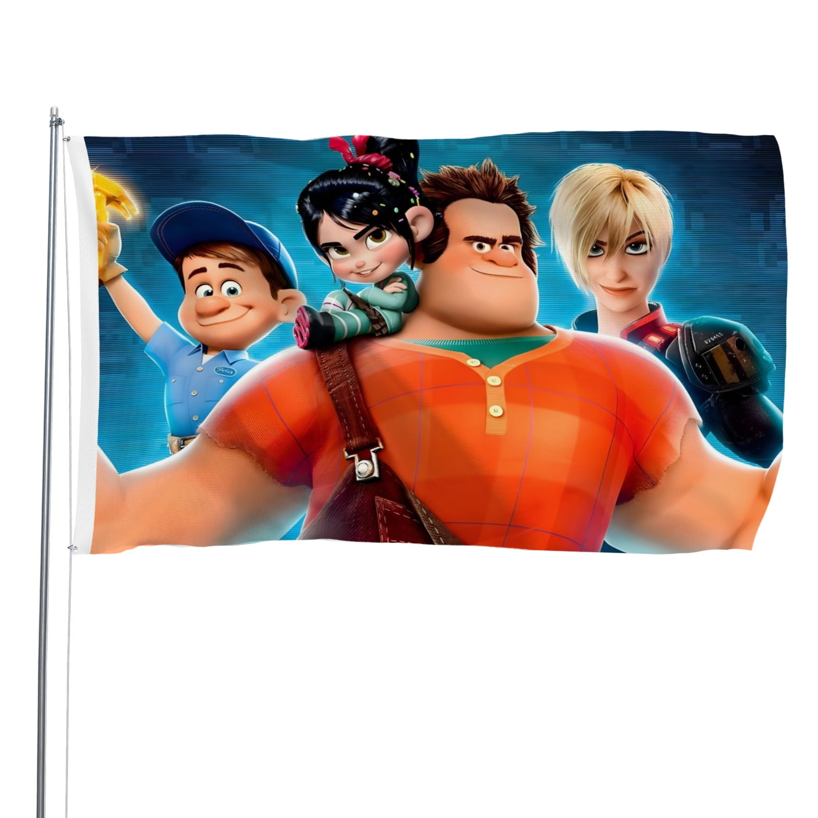 Wreck It Ralph-themed Printed Flag Perfect gift for fans, friends, and ...