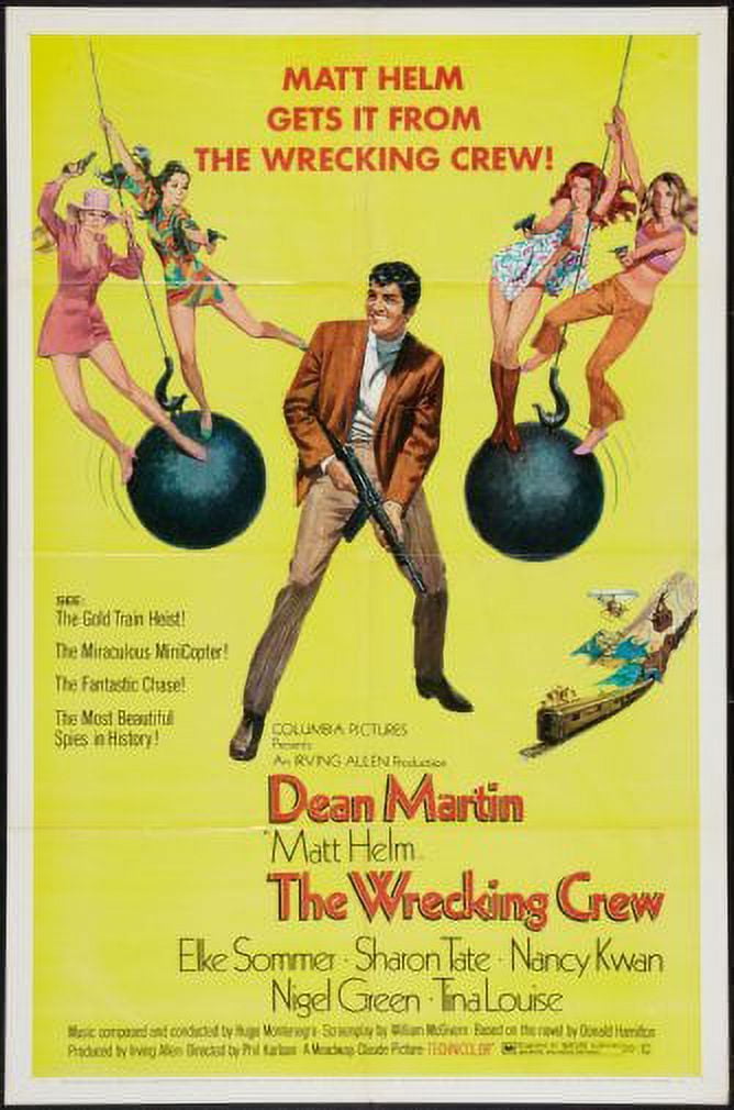 Wrecking Crew Poster 24Inx36In Art Poster 24x36 Unframed, Age: Adults ...