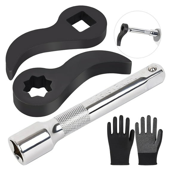 Wrench Adapter - Adjustable Indexing Pry Bar Adapter for 1/2 Inch Drive ...