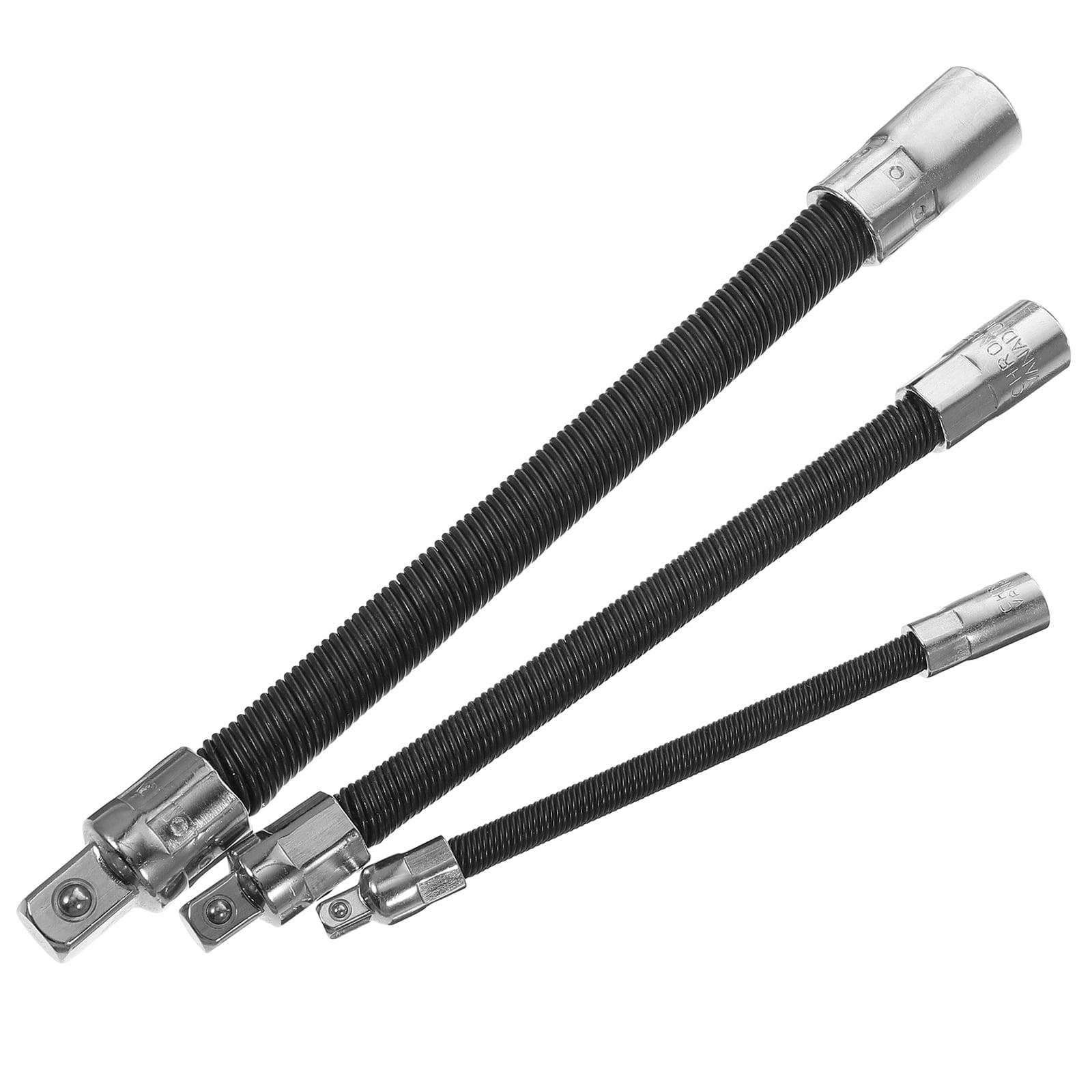 Flexible Steel Extension Rod for Home Use Black Can Be Connected to ...