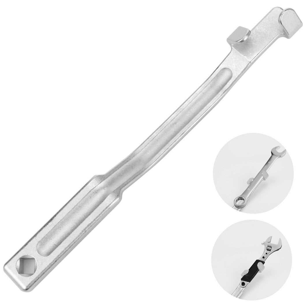 Wrench Extender Tool Bar, 13.4" Long Wrench Extension with 1/2" Square ...