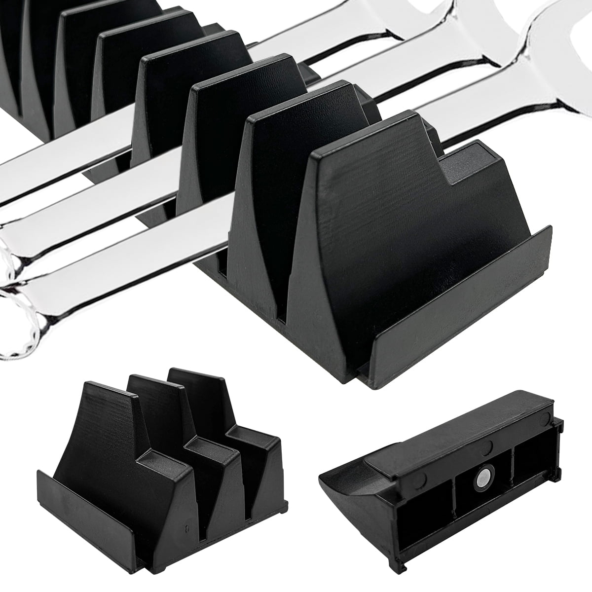 Wrench Organizer Magnetic Wrench Organizer Set Modular Wrenches Holders ...