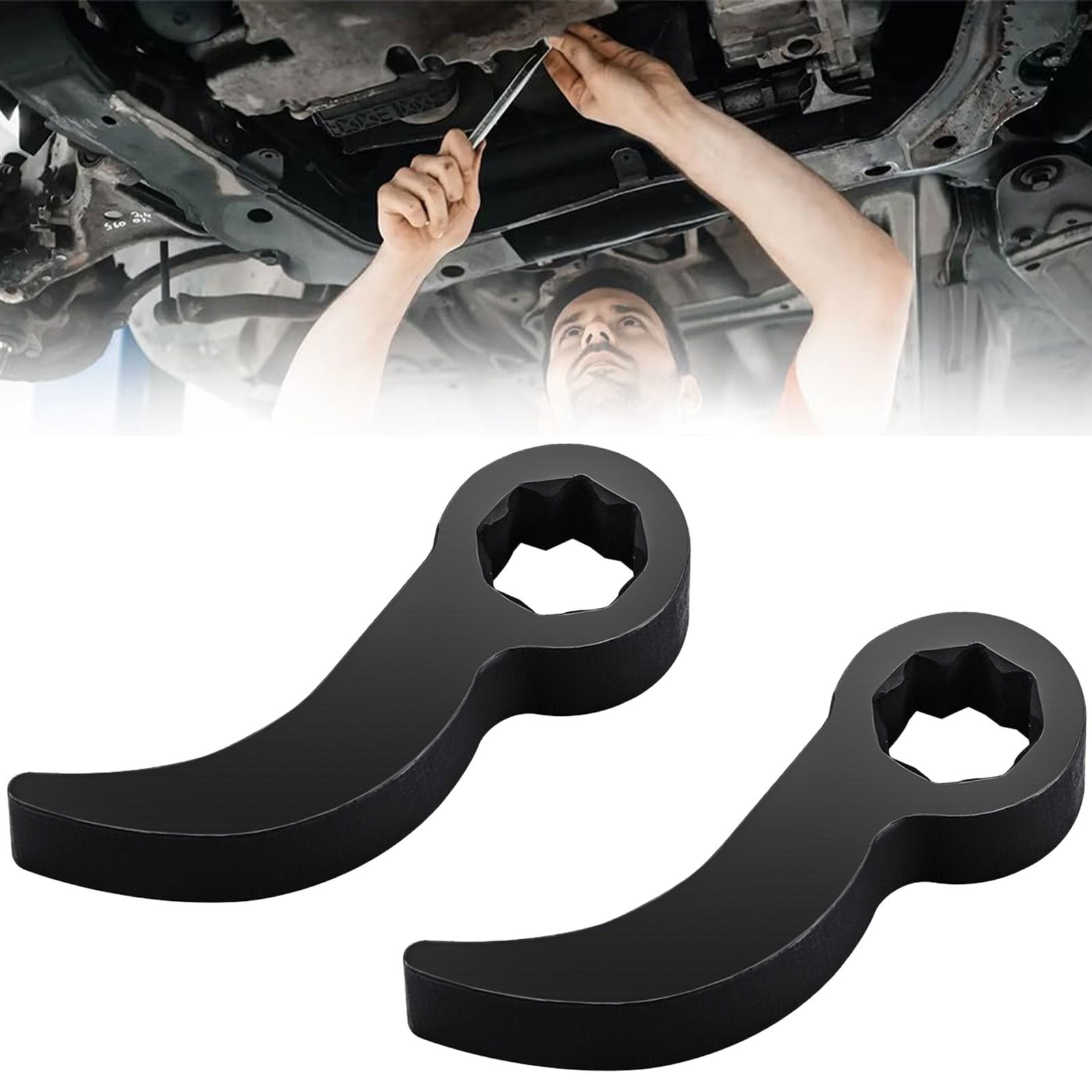 Wrench Pry Bar Adapter (2Pc) 2024 New Horn Type Half Shaft Disassembly ...