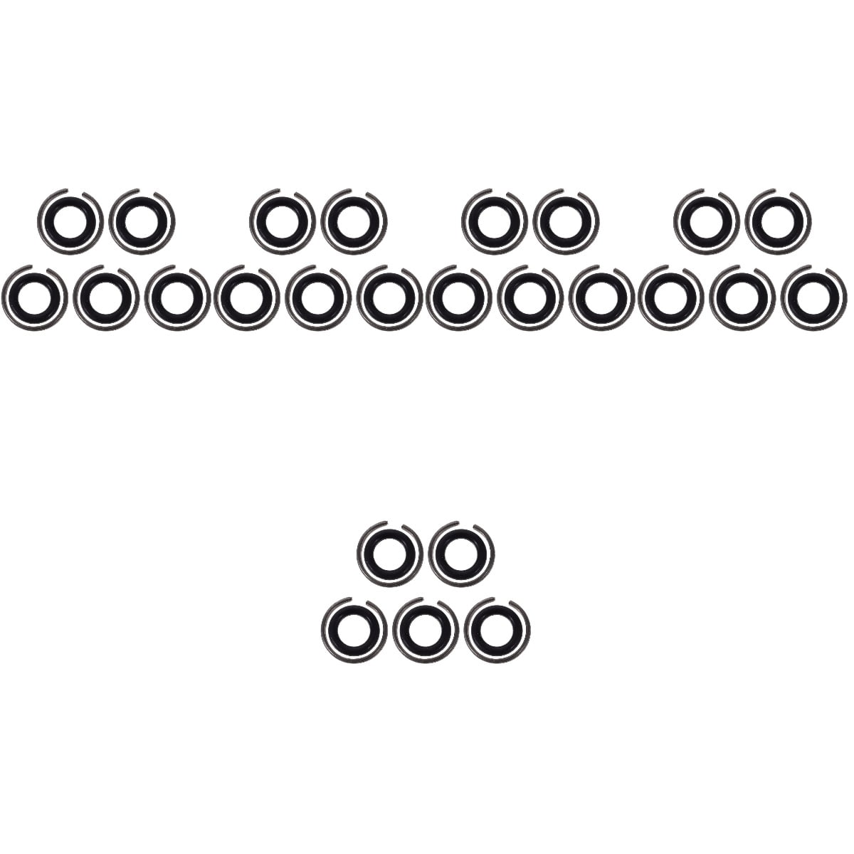 Wrench Ring O-ring Impact Friction Socket Retainer with Rubber Electric ...