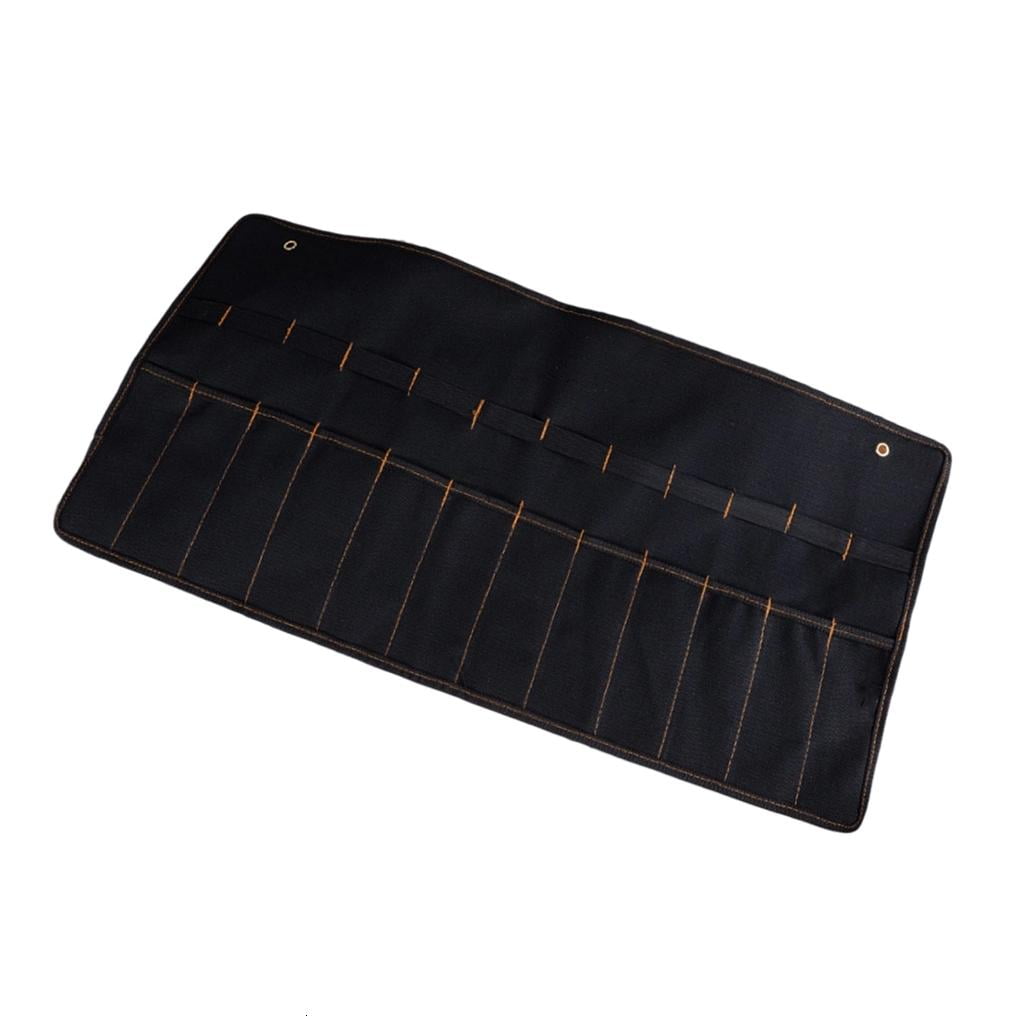 Wrench Roll Up Organizer Canvas Tool Pouch Bag for Chisels Hammer ...