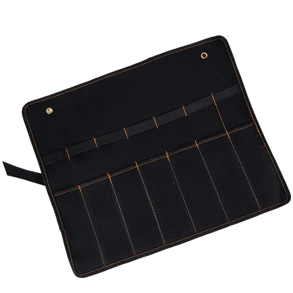 Wrench Roll Up Organizer Canvas Tool Pouch Bag for Chisels Hammer ...