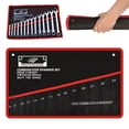 Wrench Roll Up Pouch, Tool Roll Heavy Duty Waxed Canvas Tool Organizer ...