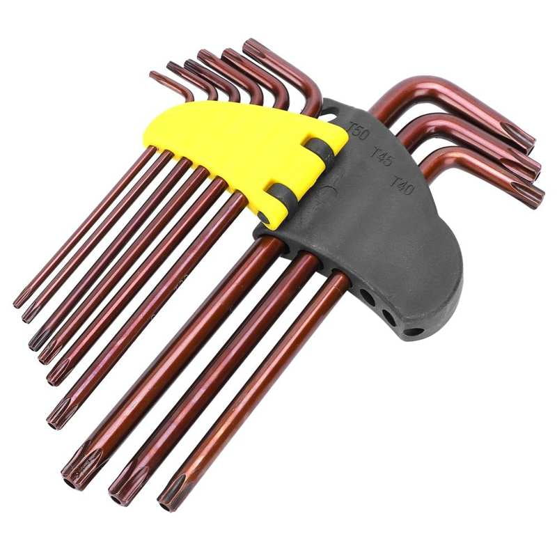 Wrench Set Repair Tools Long LShaped Hex Key Star Wrench Set T10 T15 ...