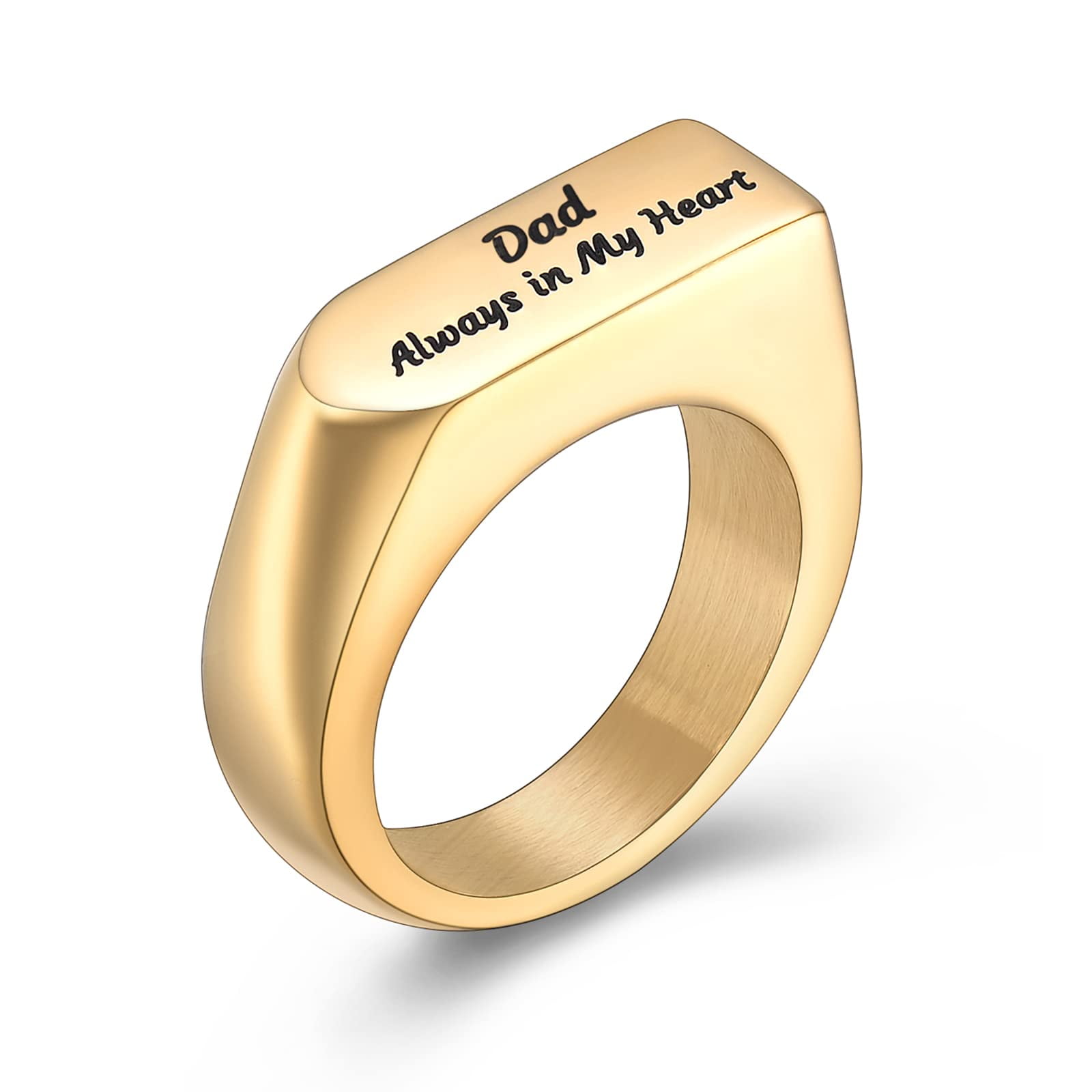 Wrench Urn Ring Memorial Cremation Jewelry for Ashes Holder Funeral ...