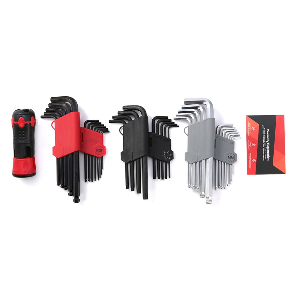 Wrench,Wrench Internal Spanner Set Arm Ball Allen Wrench Set Head Screw ...