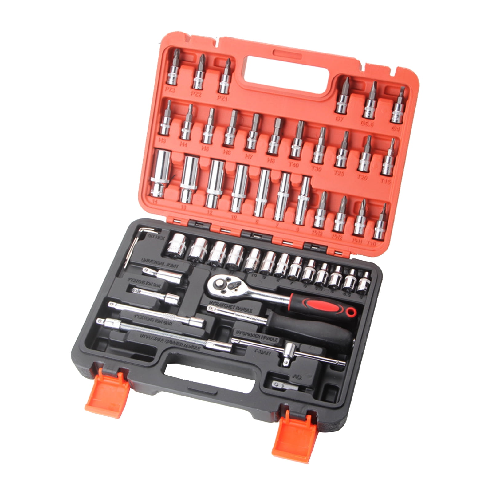 Wrench socket,With Car Bike Socket Set With 53pcs Socket Tools Set ...