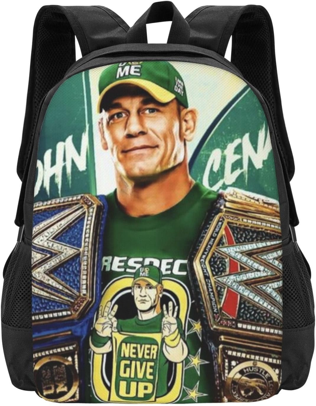 Wrestler John Cena Backpack Casual Large Capacity Laptop Schoolbag ...