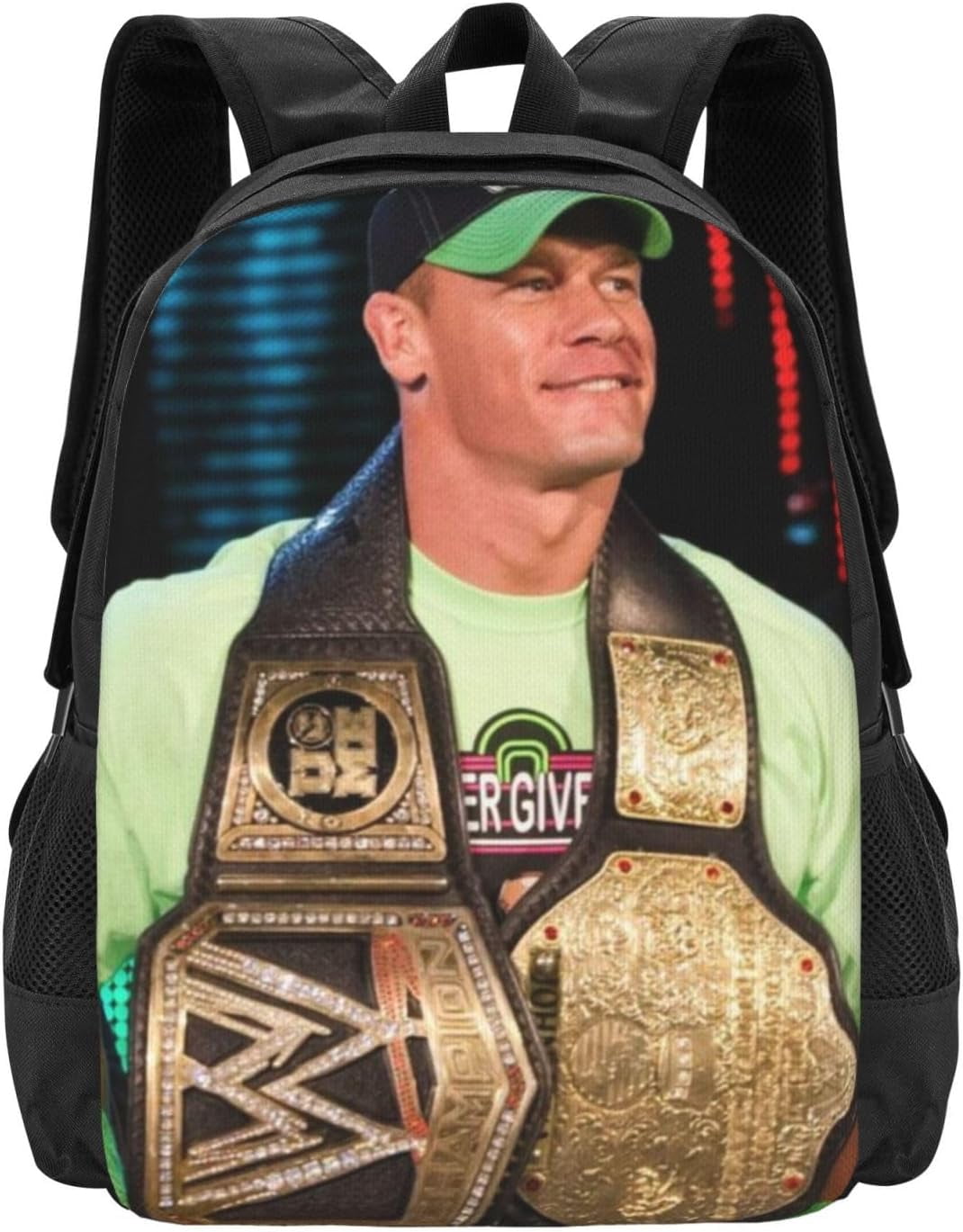 Wrestling Backpack 3D Printed John Cena Pattern Backpack Large Capacity ...